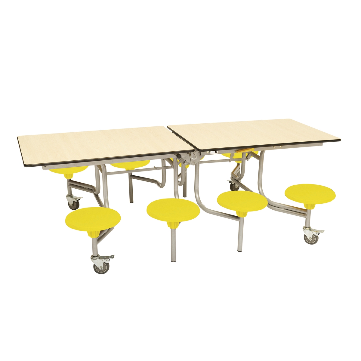 Rectangular 8 Seater Tables - Yellow - Maple | CP051473AA | Findel ...