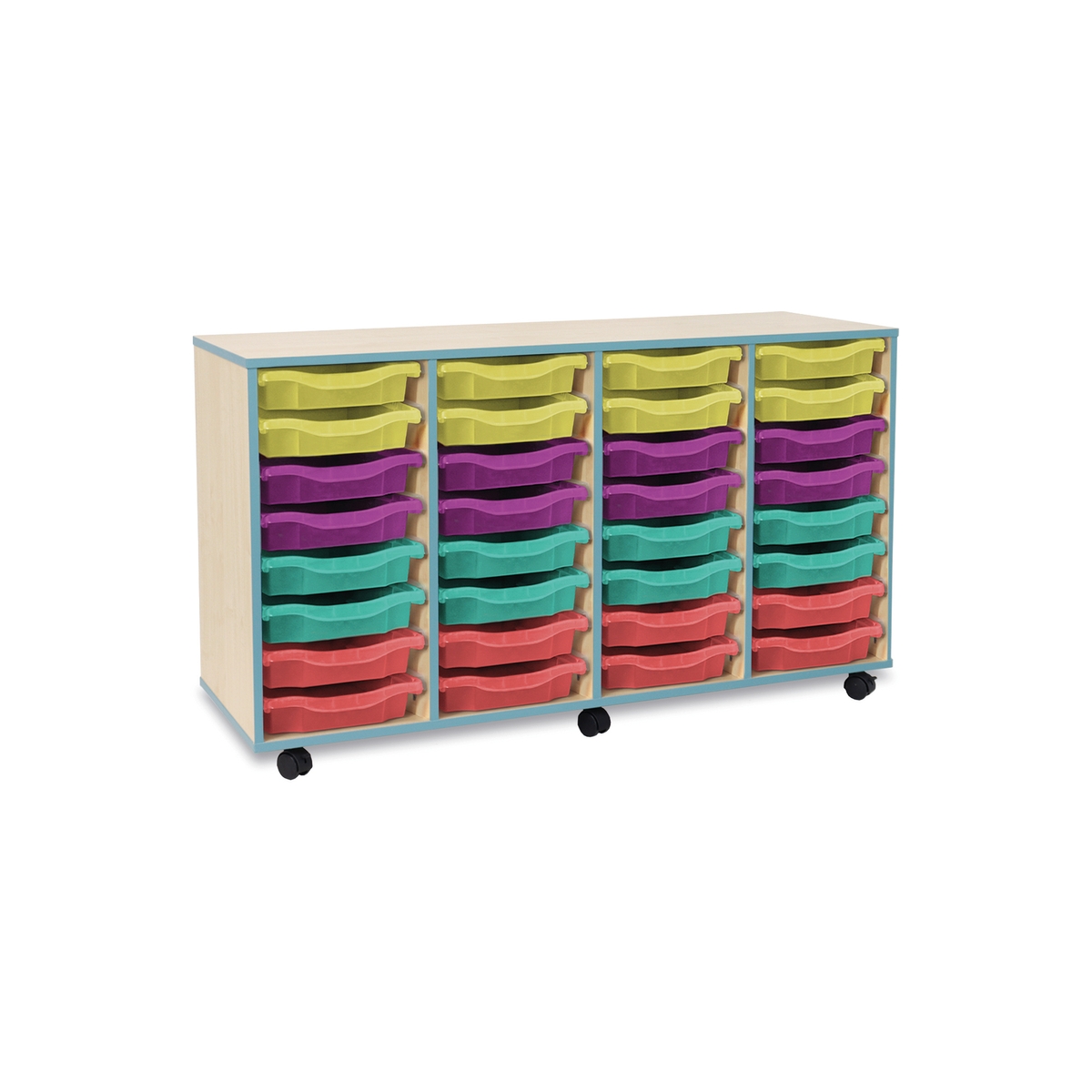 Jewel Tray Storage Unit with 32 shallow Trays - Assorted | CP051485AB ...