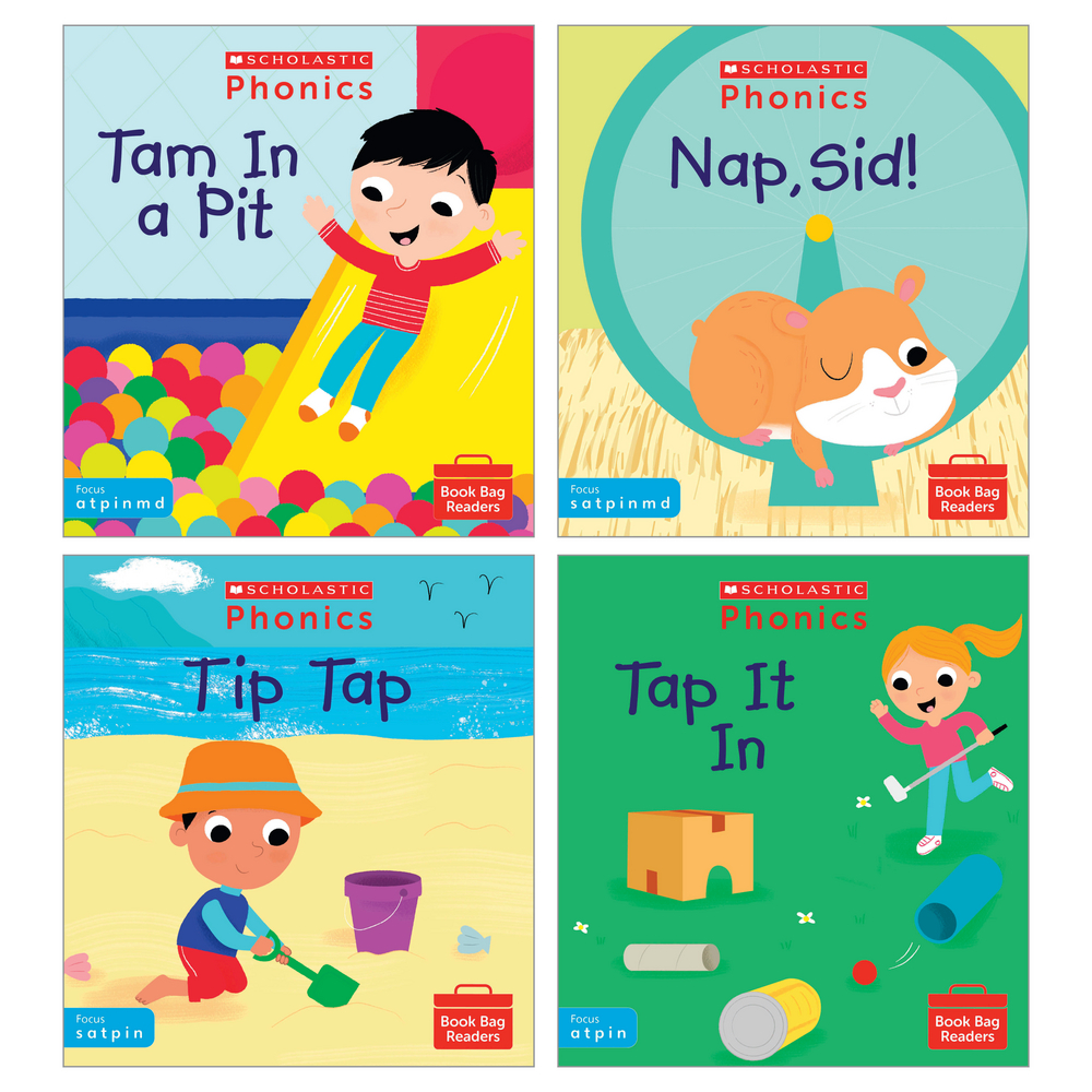 HP051981 - Scholastic Phonics Book Bag Readers: Set 1 | Findel Education