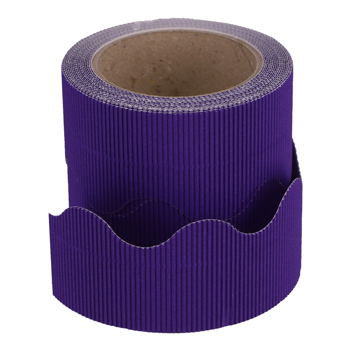 Classmates Corrugated Border Roll - Purple | CP052182AJ | Findel ...