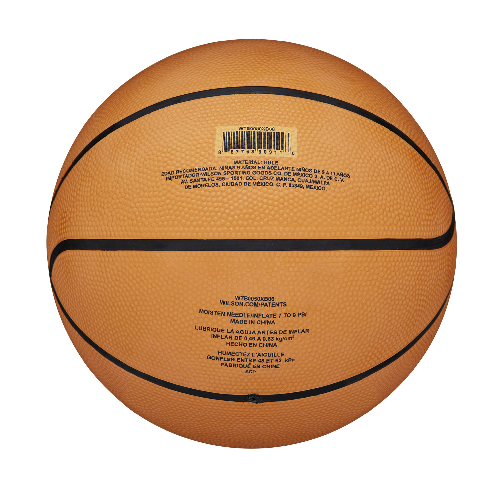 FE052192 - Wilson Gamebreaker Basketball - Brown | Findel International