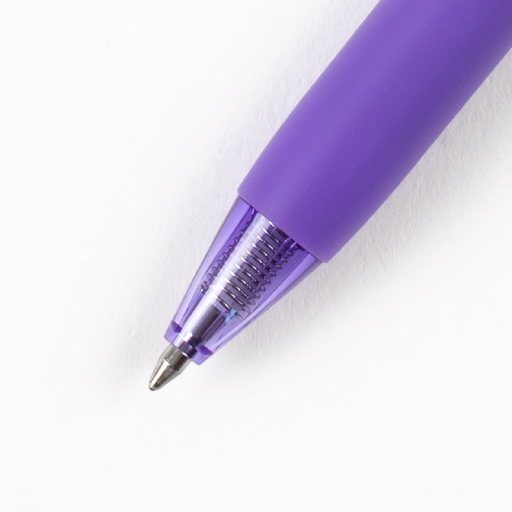 Uni Ball Erasable Gel Clicker Violet Pack 12