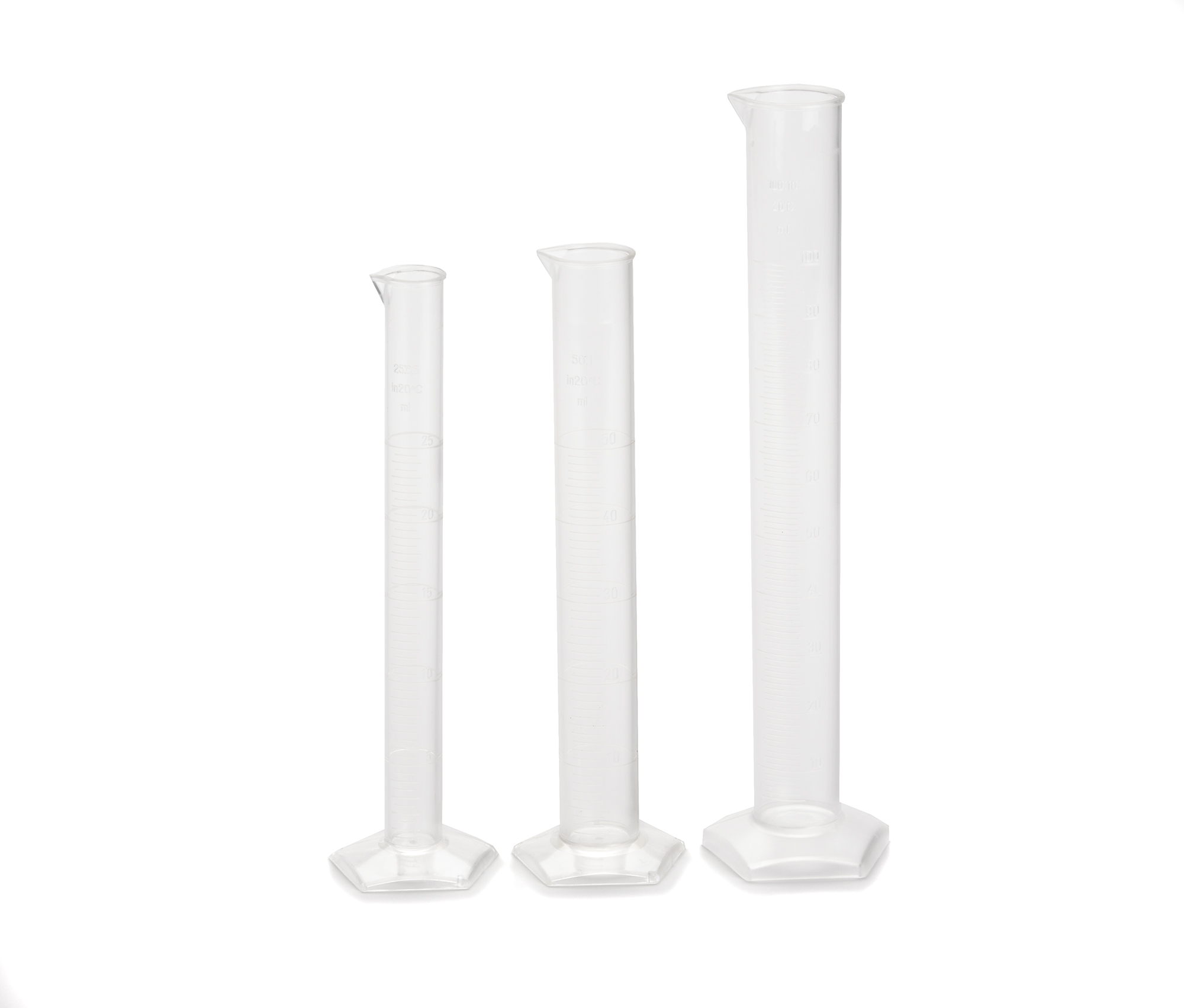 FE053110 - Plastic Measuring Cylinder | Findel International