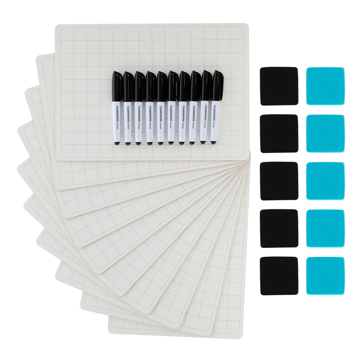 Classmates Pack of 35 Rigid A4 Lapboards Bulk Pack - Gridded ...