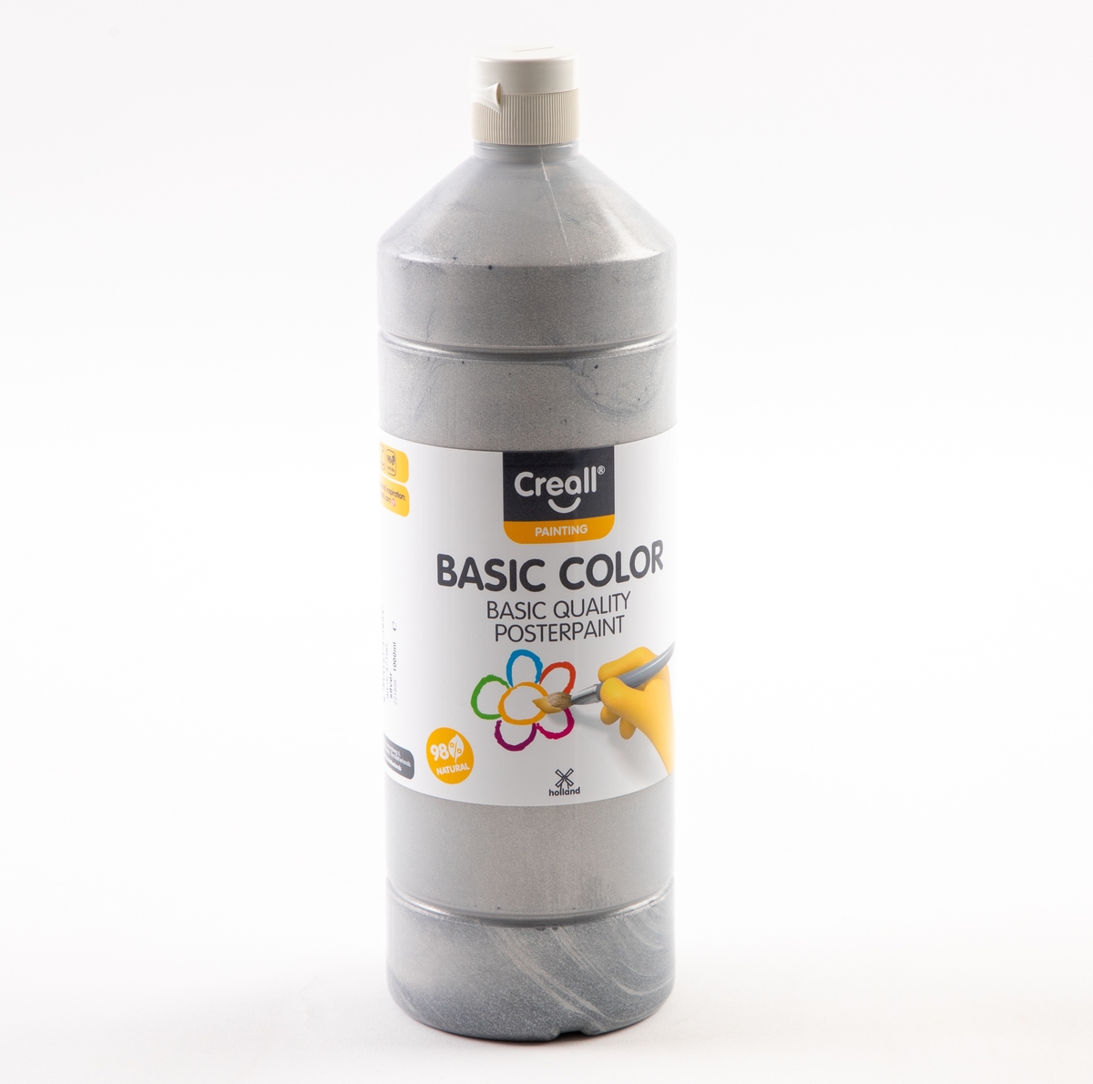 Creall Basic Colour Ready Mixed 1L - Silver | HP054598AH | Hope