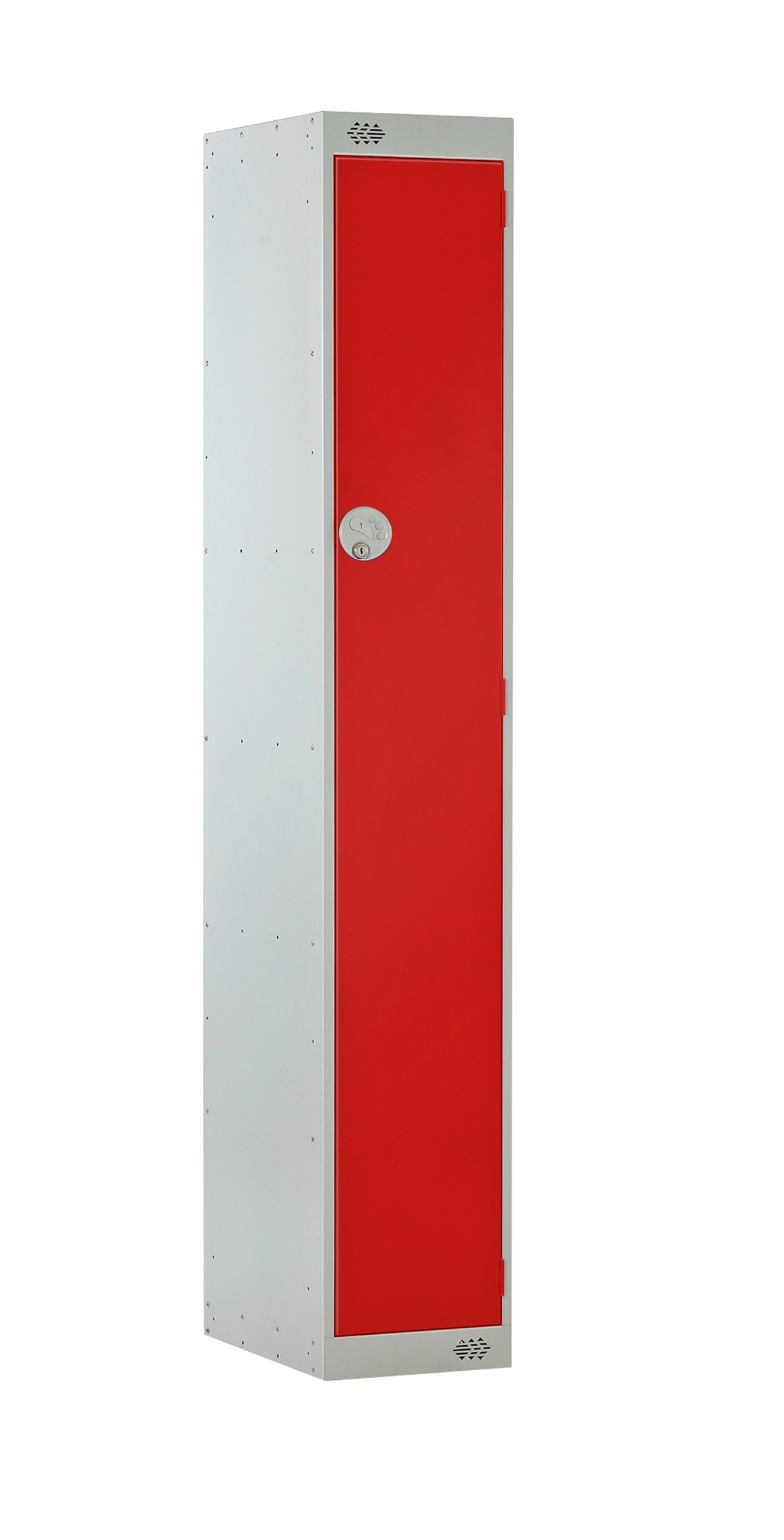 Full Size Steel Lockers - Red - 1 Door | GP054982AD | GLS
