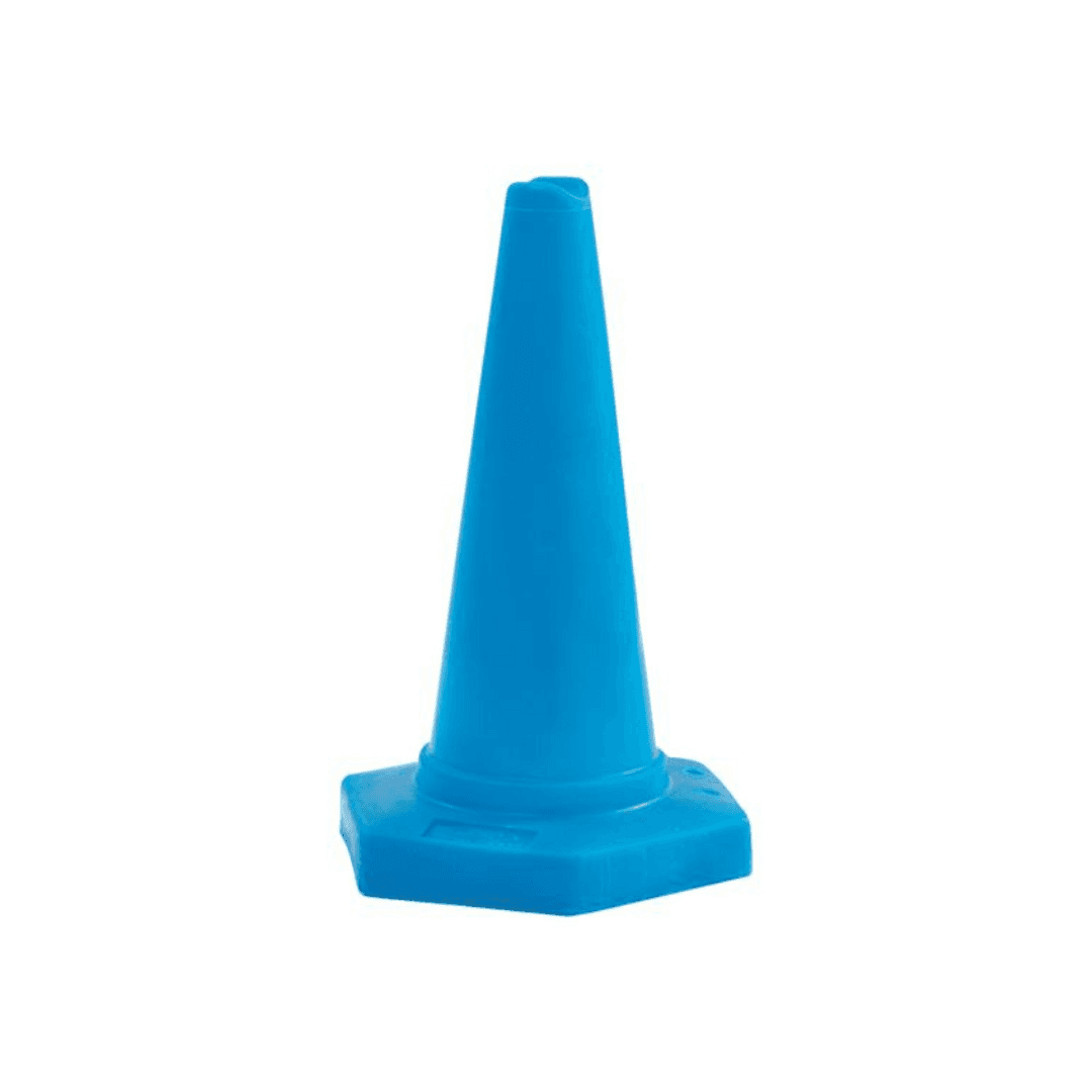 Colour Coded Warning Cone - Blue | AP055665AC | AtoZ Supplies