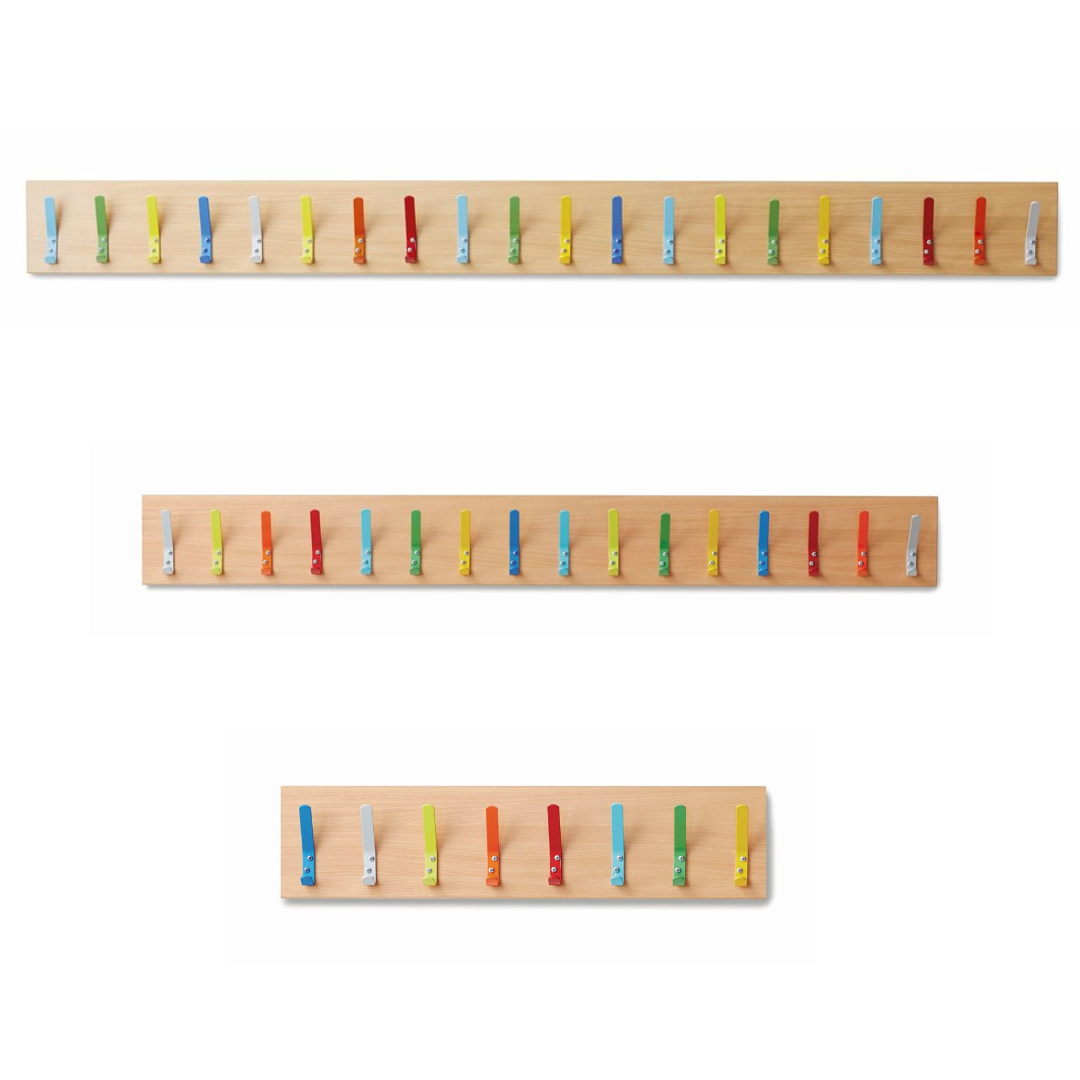 FE055749 - Monarch Beech Wall Coat Rail | Findel International