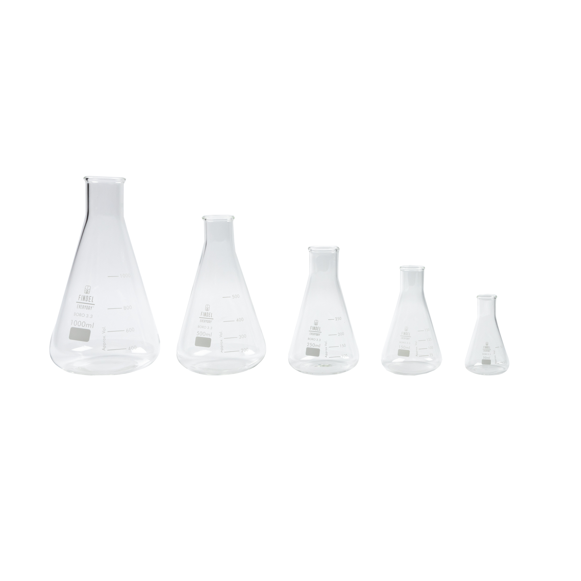 Conical Flasks, Narrow & Wide Mouth Conicals | Philip Harris