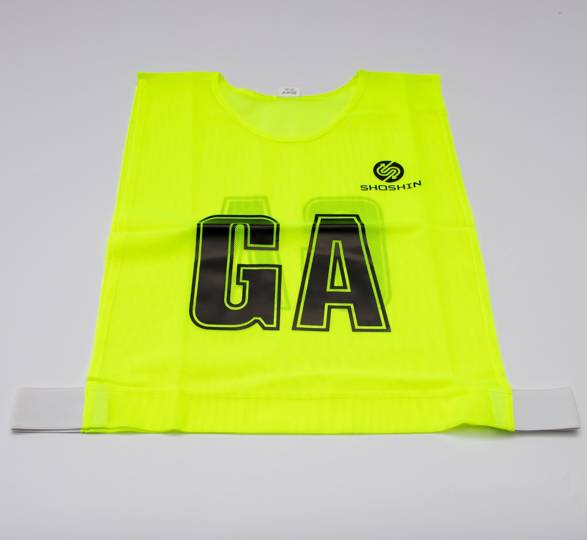 SHOSHIN Netball Team Bib Set - Yellow - Kids | DP056663CA | Davies Sports