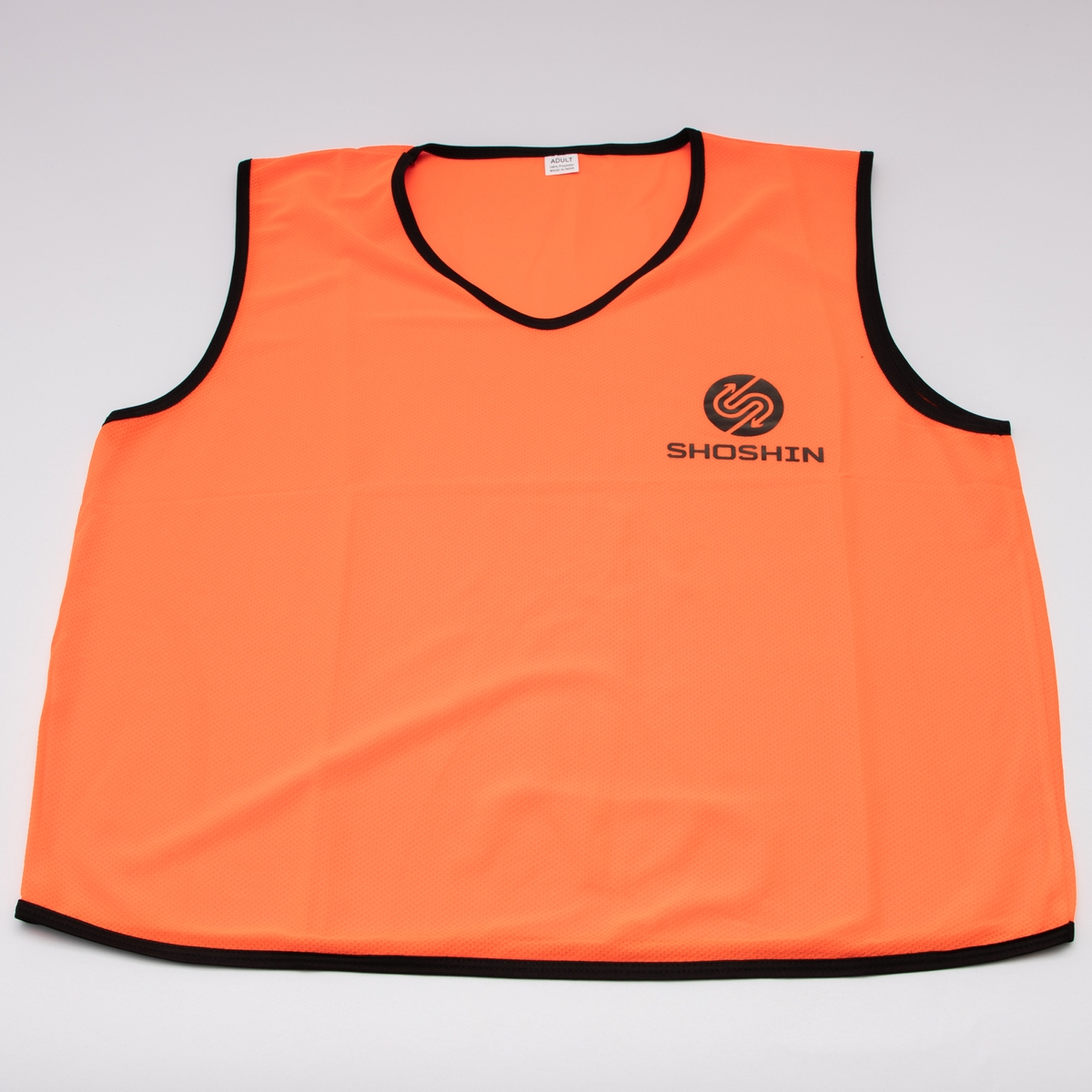 SHOSHIN Plain Mesh Training Bibs - Adults - Pack of 10 - Orange ...