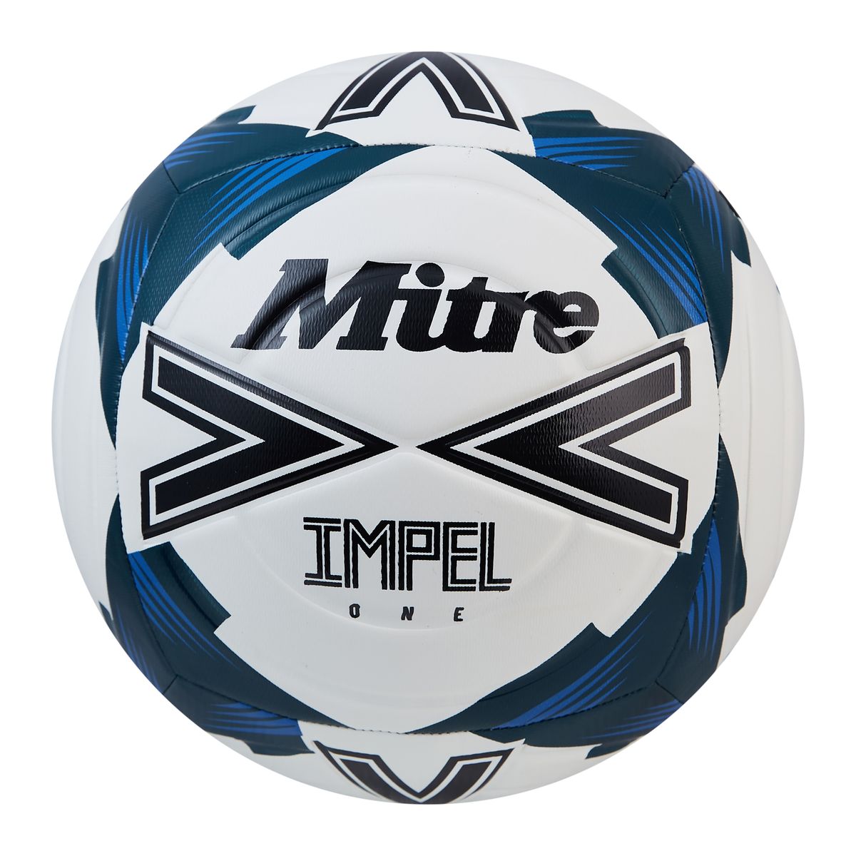 Mitre Impel One Football - White/Teal - Size 5 - Pack of 12 with Bag ...