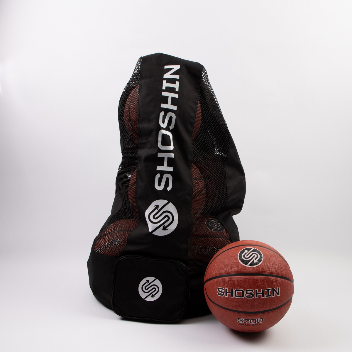 SHOSHIN Game Basketball - Tan -Size 7 - Pack of 6 with Bag | DP057160 ...