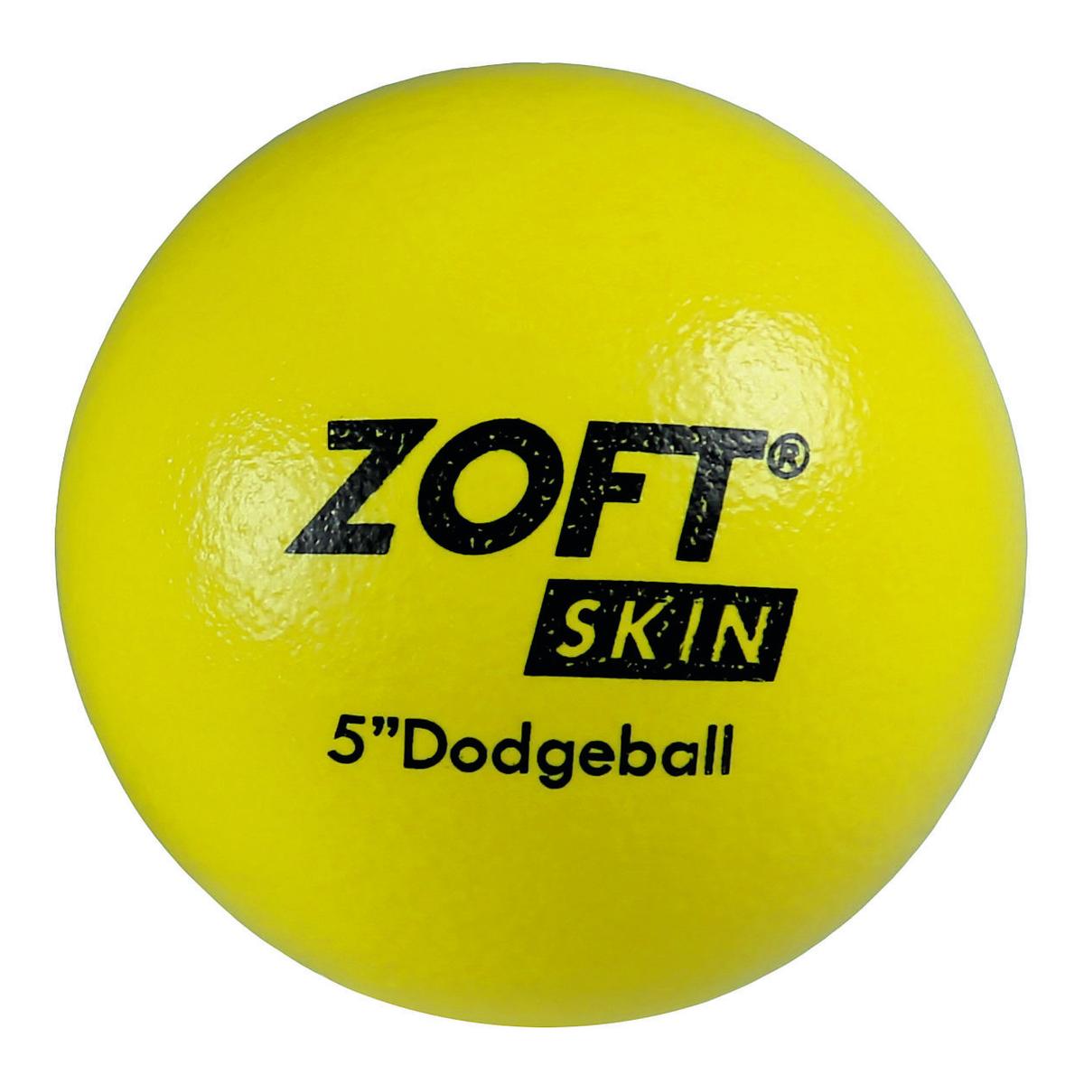 Zoftskin Dodgeball - Yellow - Size 1 - Pack of 5 | GP057556 | GLS