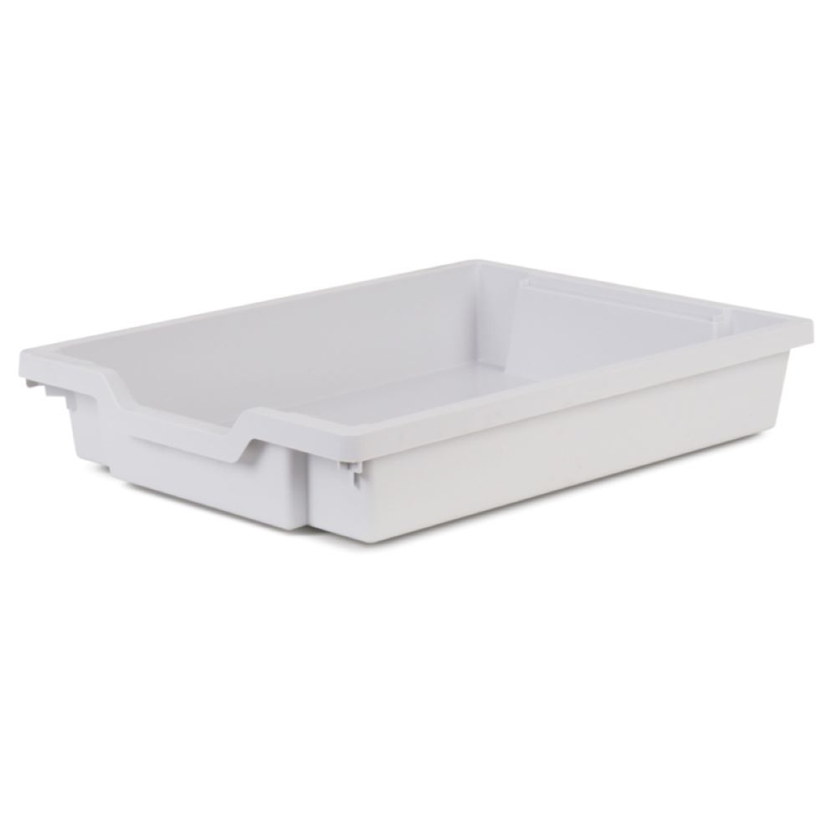 Gratnells Shallow Storage Tray - Light Grey | PP057719AB | Philip Harris