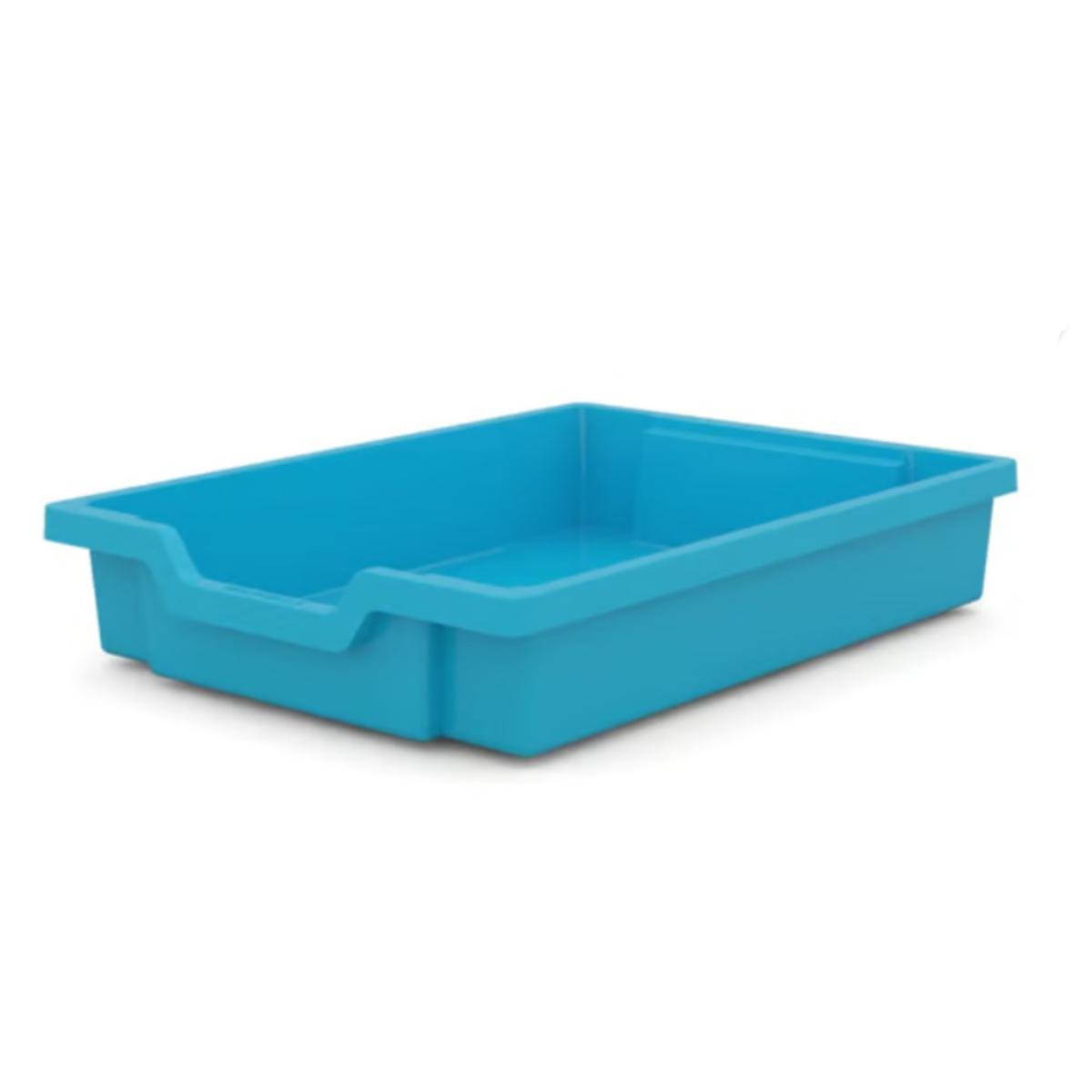 Gratnells Storage Tray Turquoise - Shallow | PP057719DB | Philip Harris