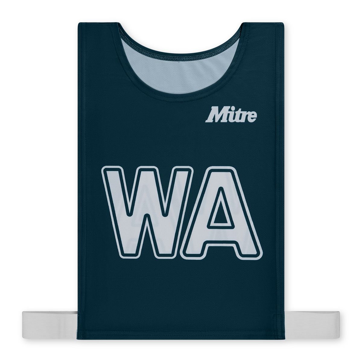 Mitre Pro Netball Bib - Teal - Large - Pack of 7 | CP058306AB | Findel ...