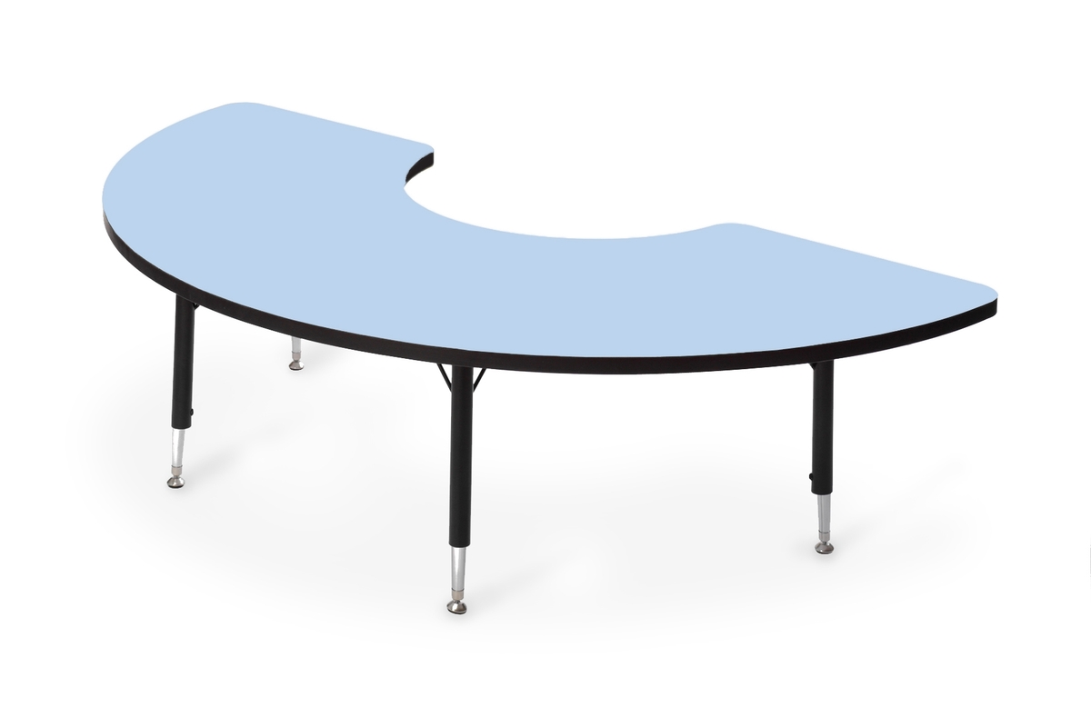 Tuf Top Arc Height Adjustable Table - Sky Blue | CP058343AB | Findel ...