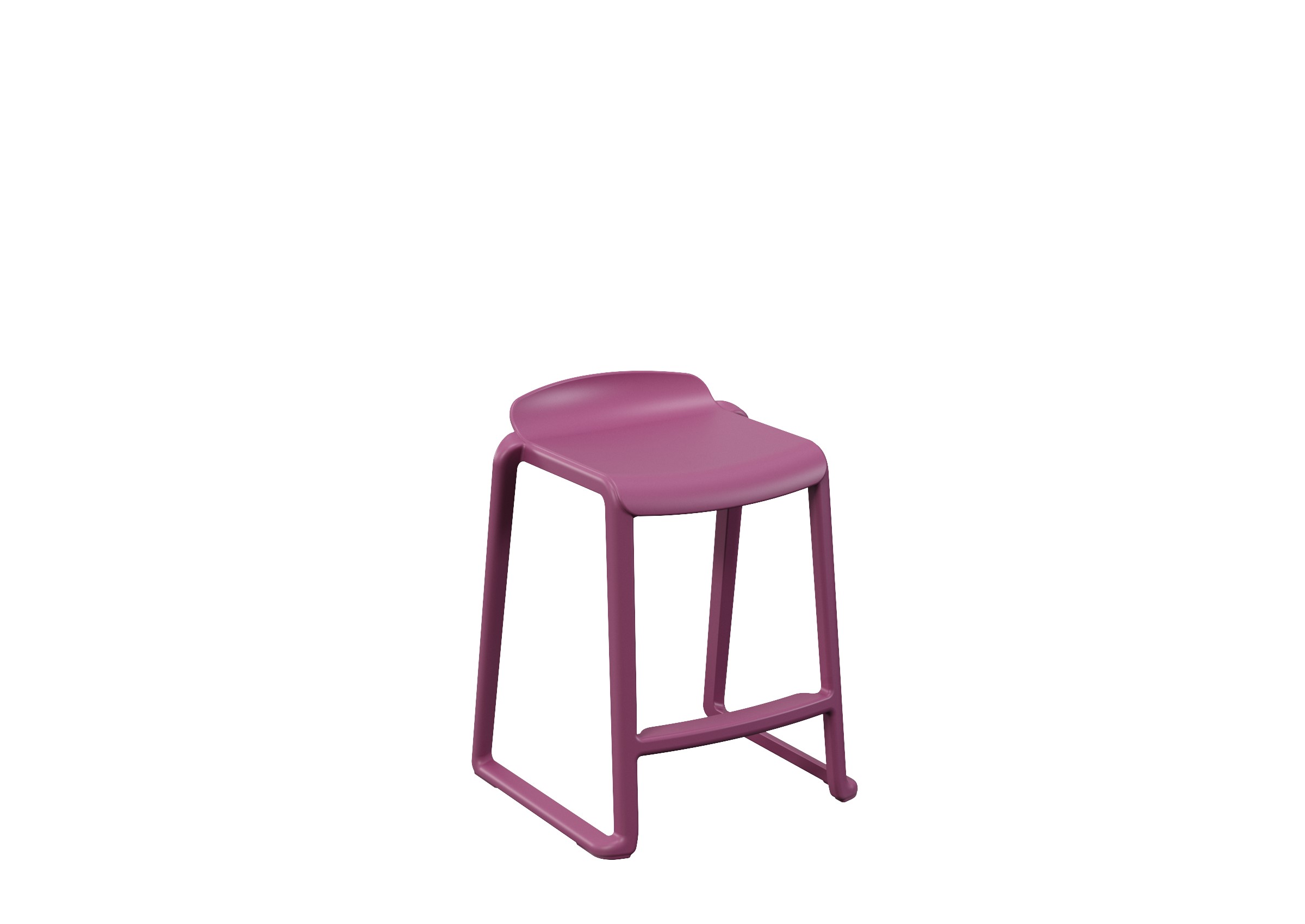 HP058703EA - Postura+ One Piece Stool - Grape Crush - 560mm | Hope