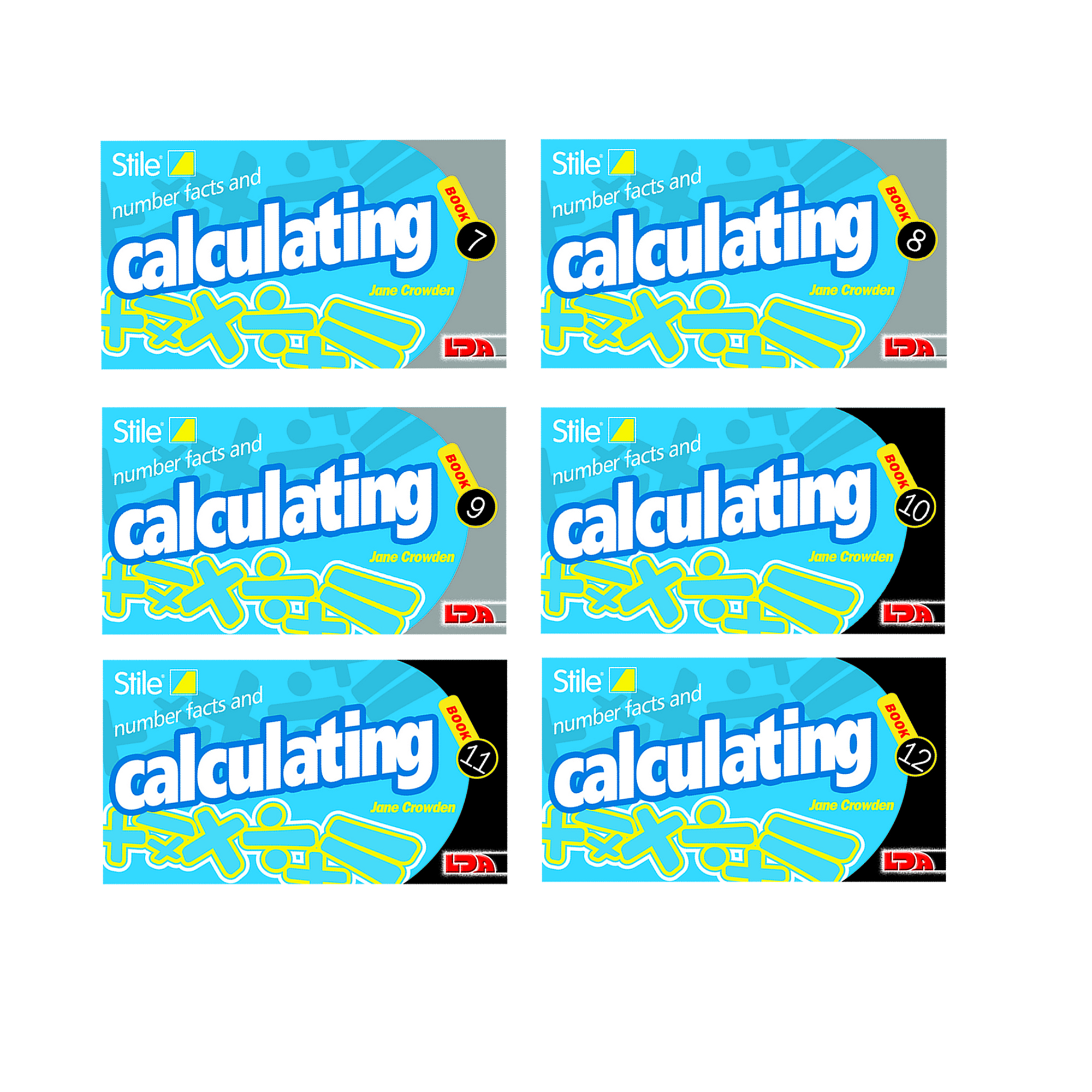 AP058900 - Stile Number Facts and Calculating Books 7-12 | AtoZ Supplies