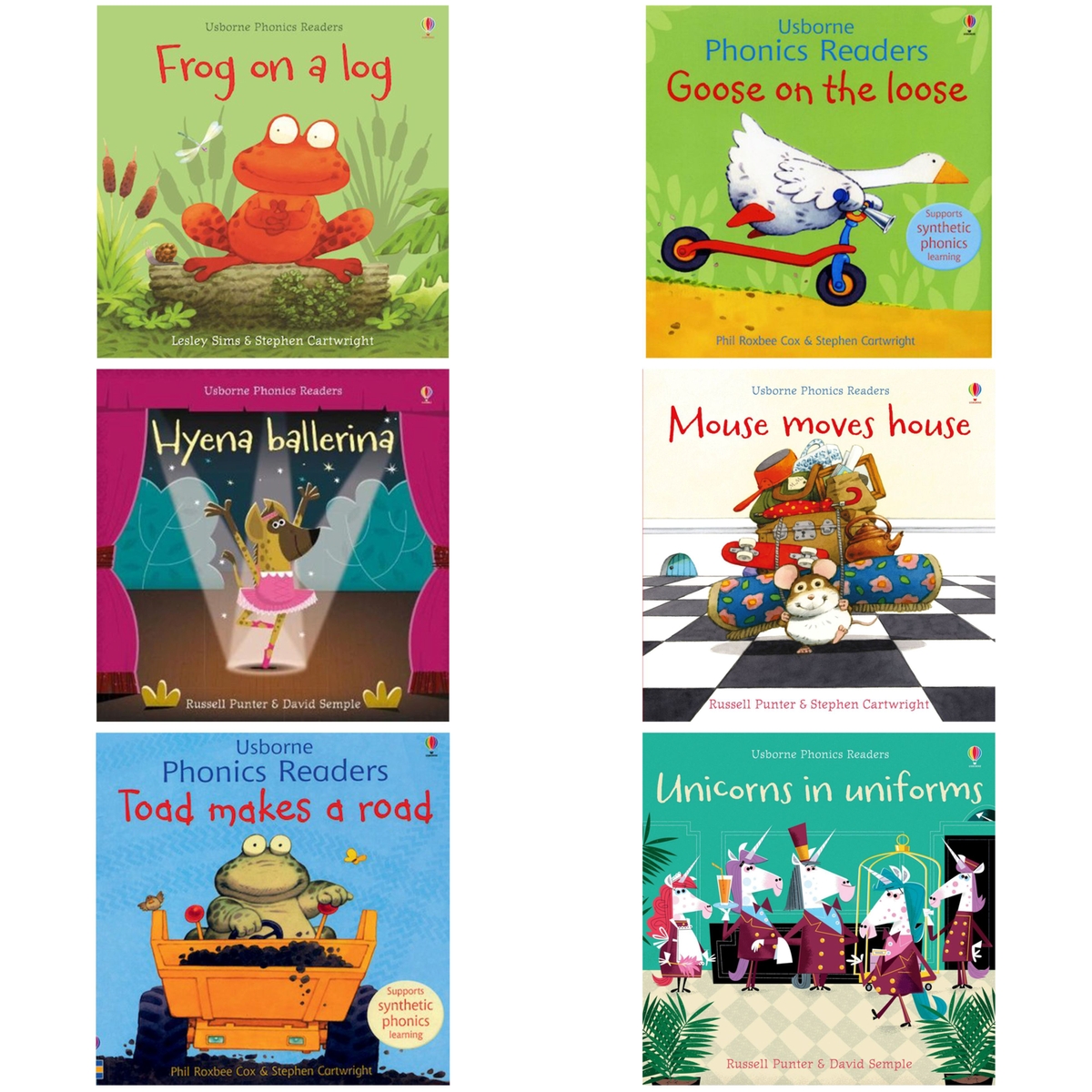 Usborne Phonics Readers - Pack of 6 | HP059719 | Hope