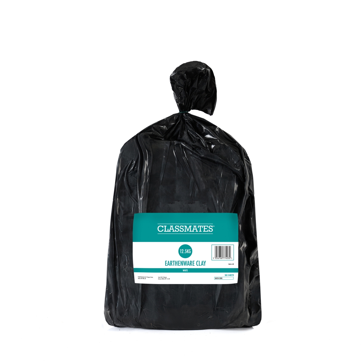 Classmates Earthenware Clay - 12.5kg - White | GP059888AB | GLS