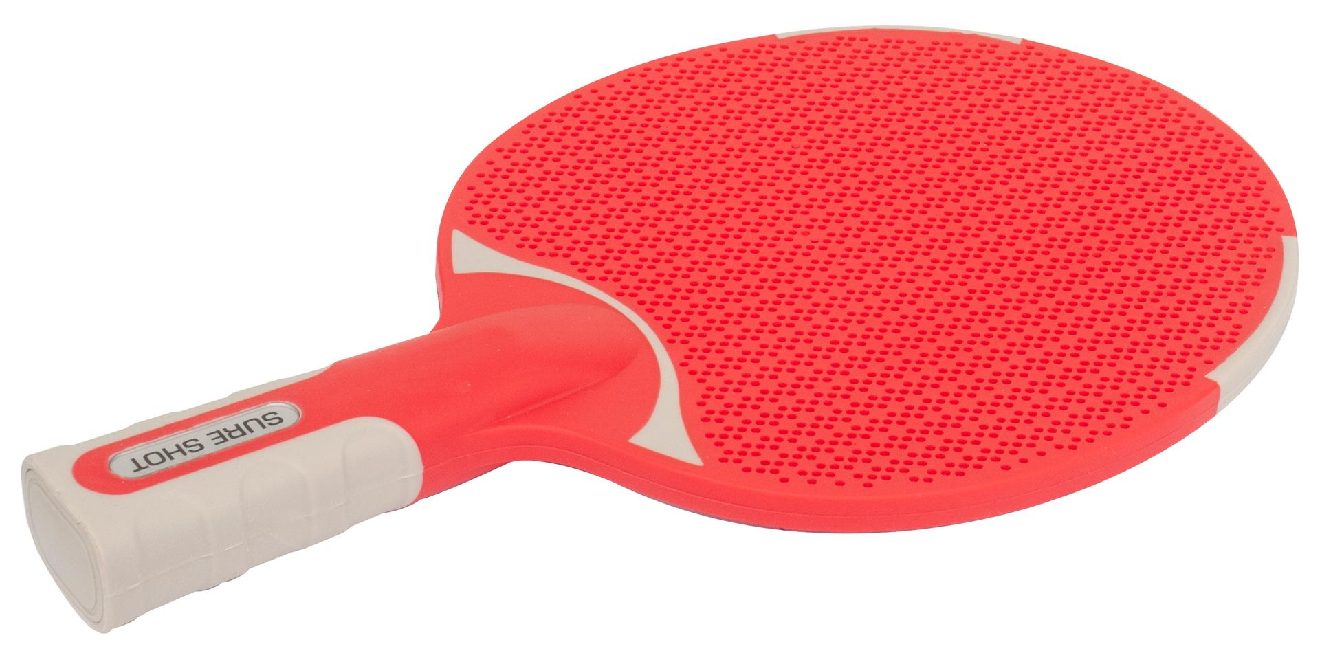 Sure Shot Unbreakable Table Tennis Bat - Red | HP060242AD | Hope