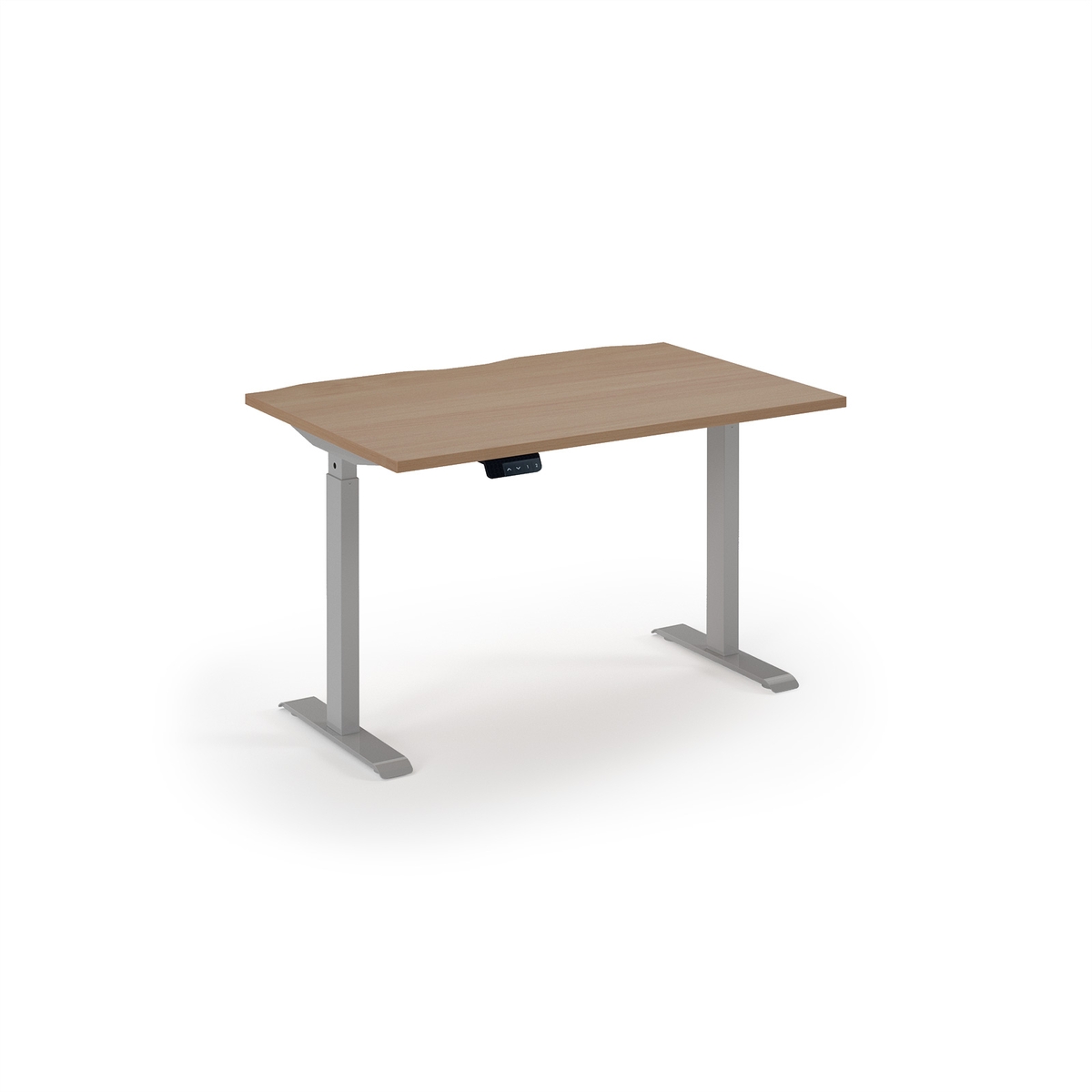 Elev8 Economy Single Motor Sit Stand Desk - Oak - 1200 | CP060293EA ...