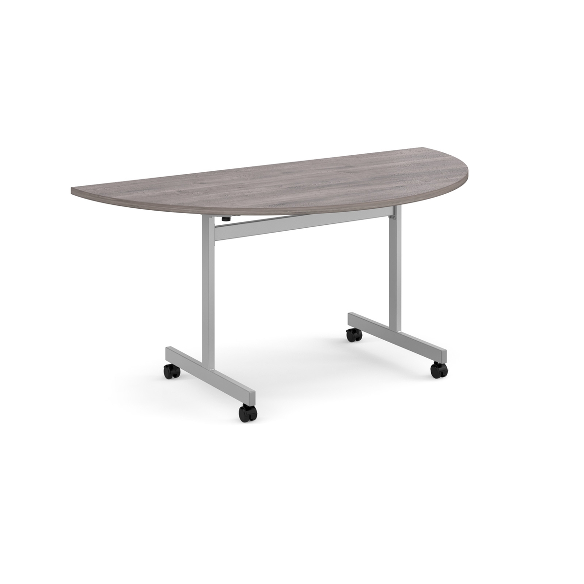 Contract Semi-Circular Fliptop Tables - Oak | CP060302AC | Findel ...