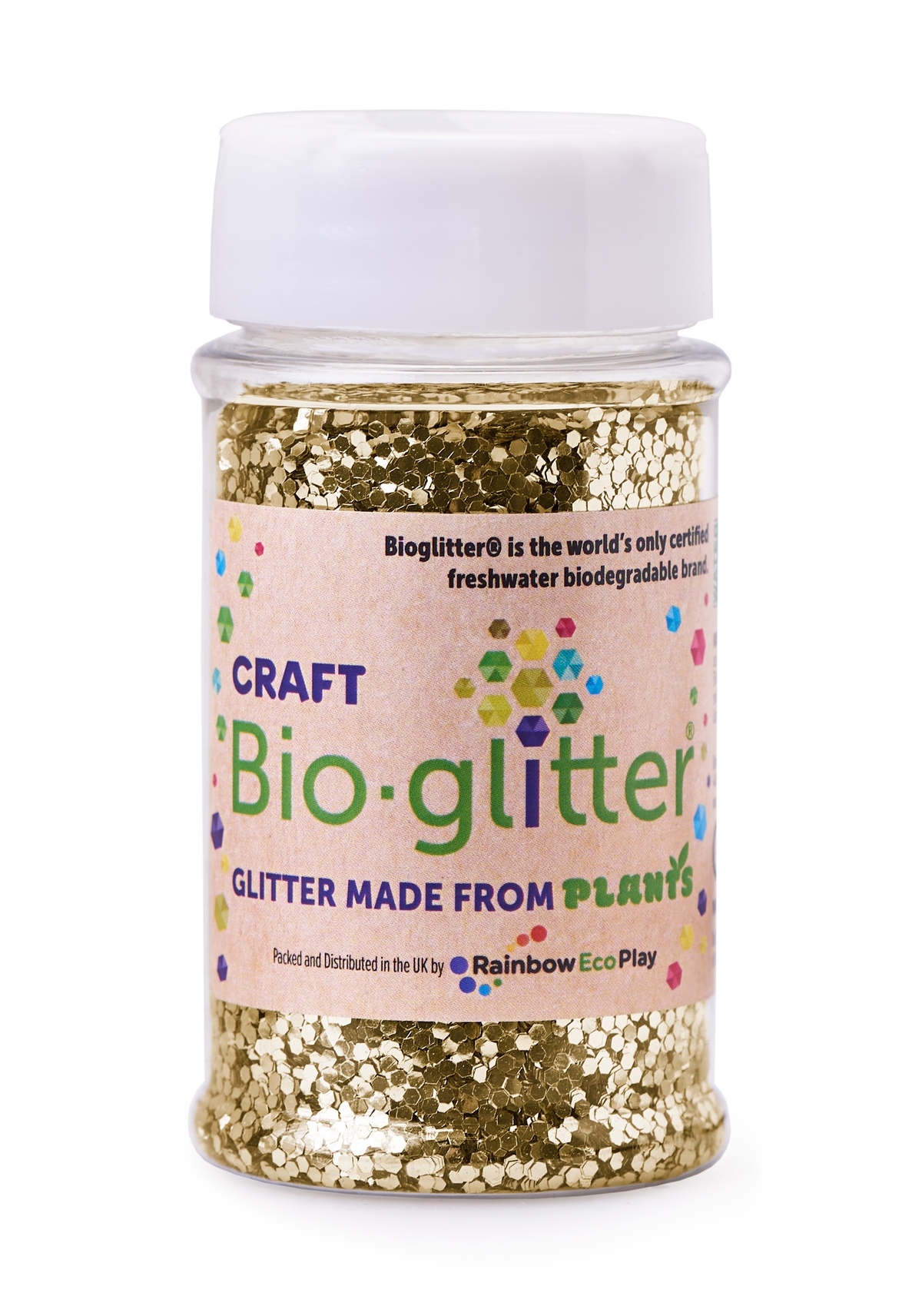 Craft Bio Glitter - 40g - Gold | CP060412AA | Findel International