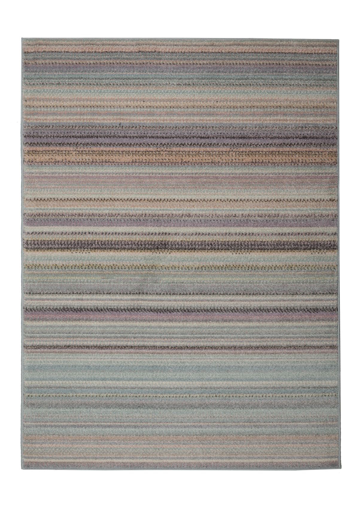 Echo Pastel Multi Stripe Rug - 160 x 230cm | CP060603AA | Findel ...