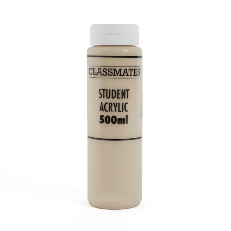 Classmates Student Acrylic - 500ml - Buff Titanium | CP061587AL ...