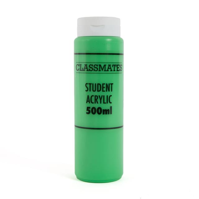 Classmates Student Acrylic - 500ml - Leaf Green | CP061587AD | Findel Dryad