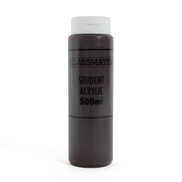 Classmates Student Acrylic - 500ml - Burnt Umber | CP061587AS | Findel ...