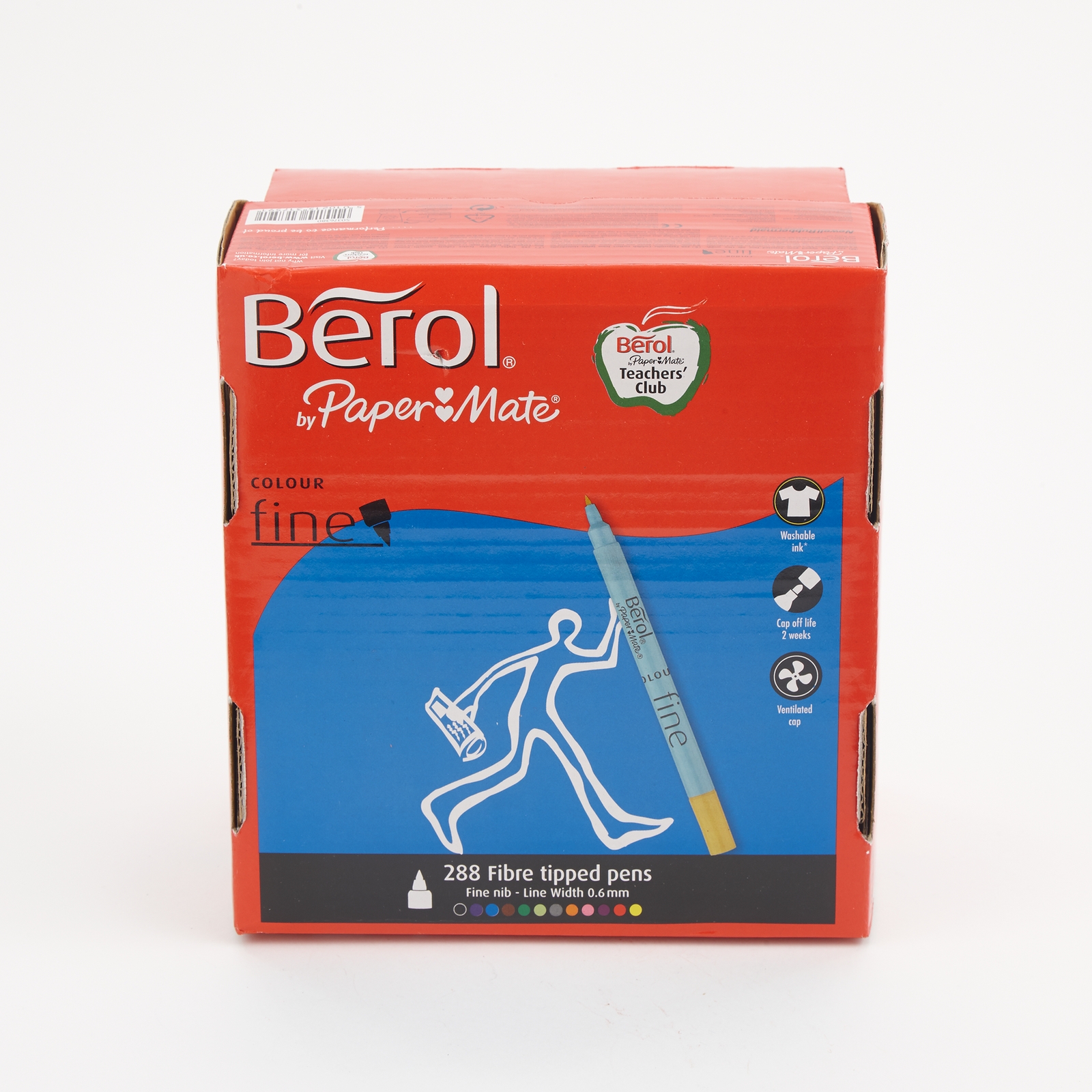 Berol Fineliner 0.6mm Fibre Tip Pen - Assorted, Pack of 288 | Hope ...