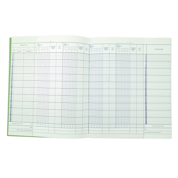 Attendance Register Green - G303413 | GLS Educational Supplies