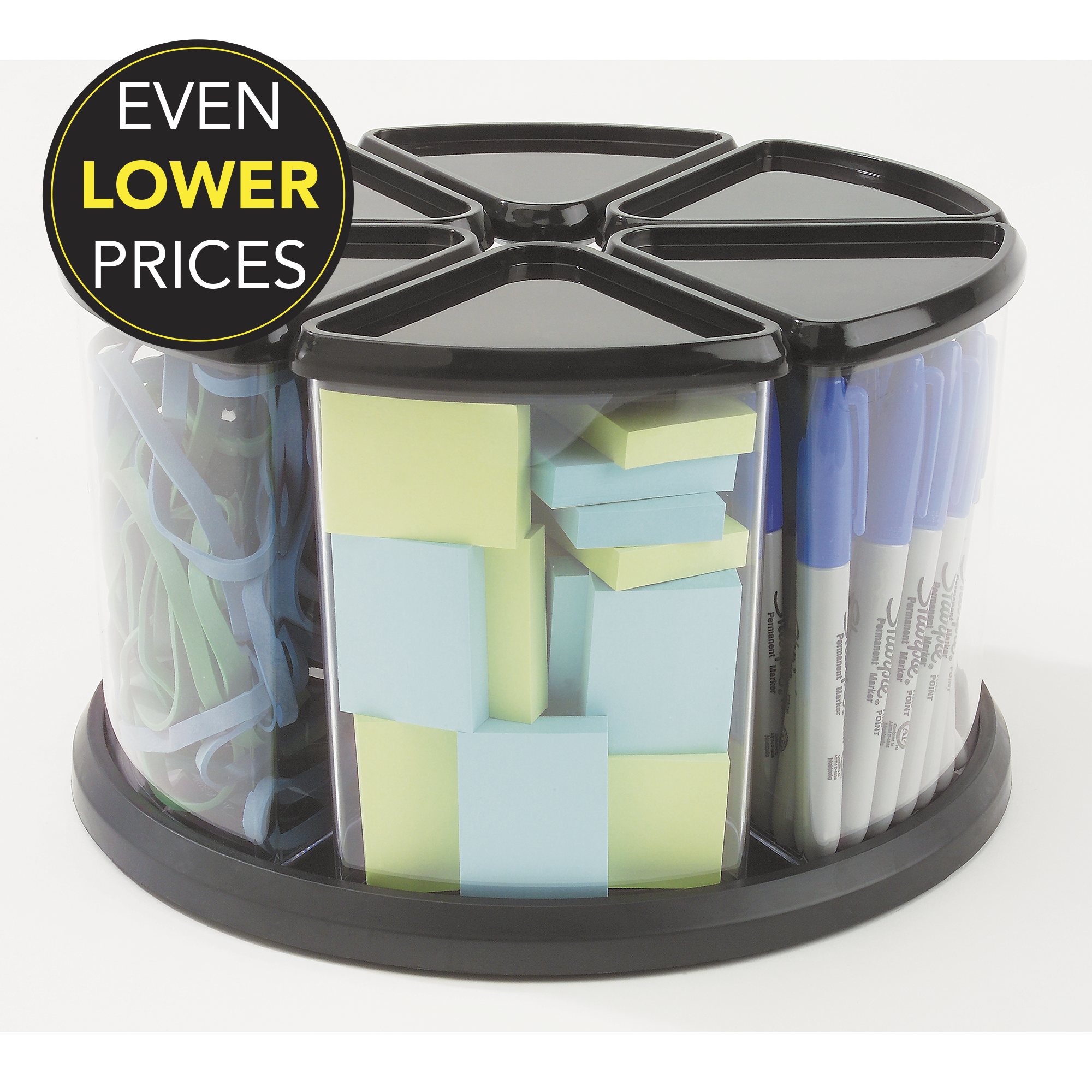 Carousel Storage Tidy - 6 Tubs - HE351513 | Hope Education