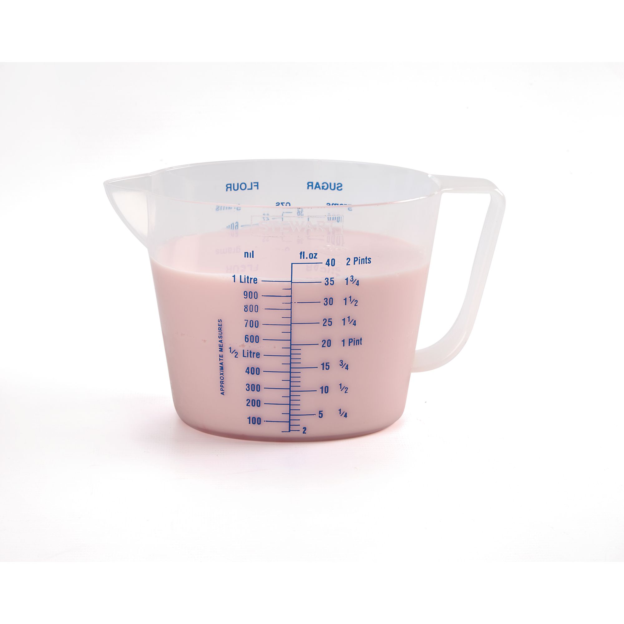 Plastic Measuring Jugs - 1ltr/2 pints - F4R07640 | Hope Education