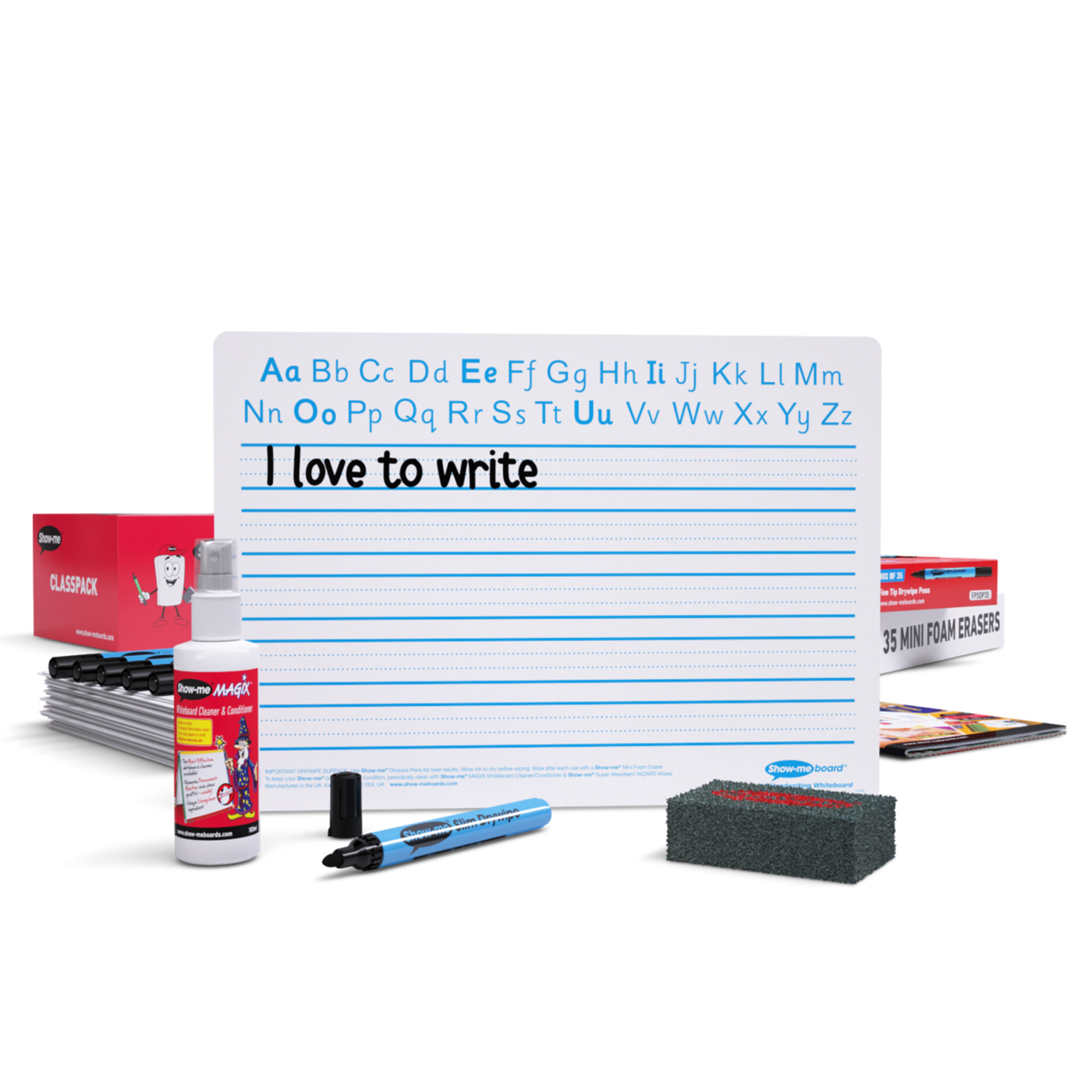 A4 Handwriting Whiteboards - HANDWRITING Boards, Pens & Erasers ...