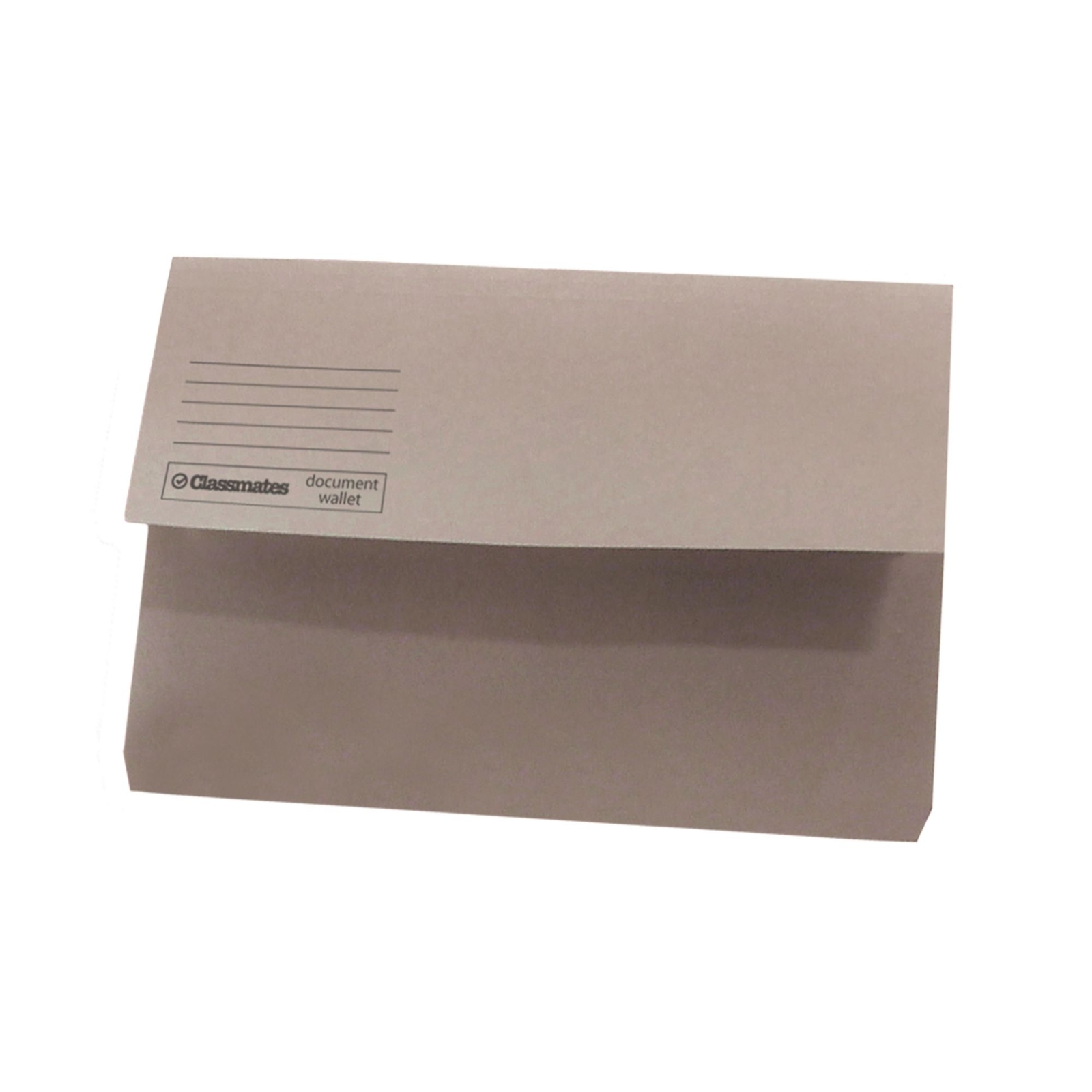 Classmates Document Wallets - Grey | GLS Educational Supplies