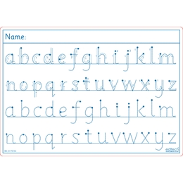 ACMT13576 Alphabet Tracing Boards Pack Of 30 LDA Resources