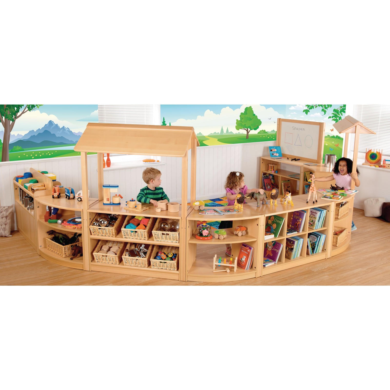 Room Scenes Classroom Set 5