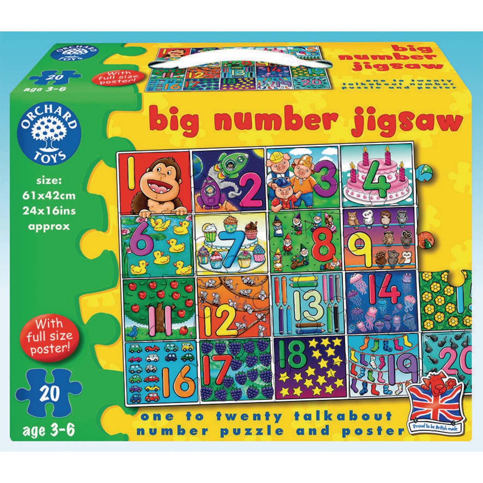 Big Number Jigsaw | Findel International
