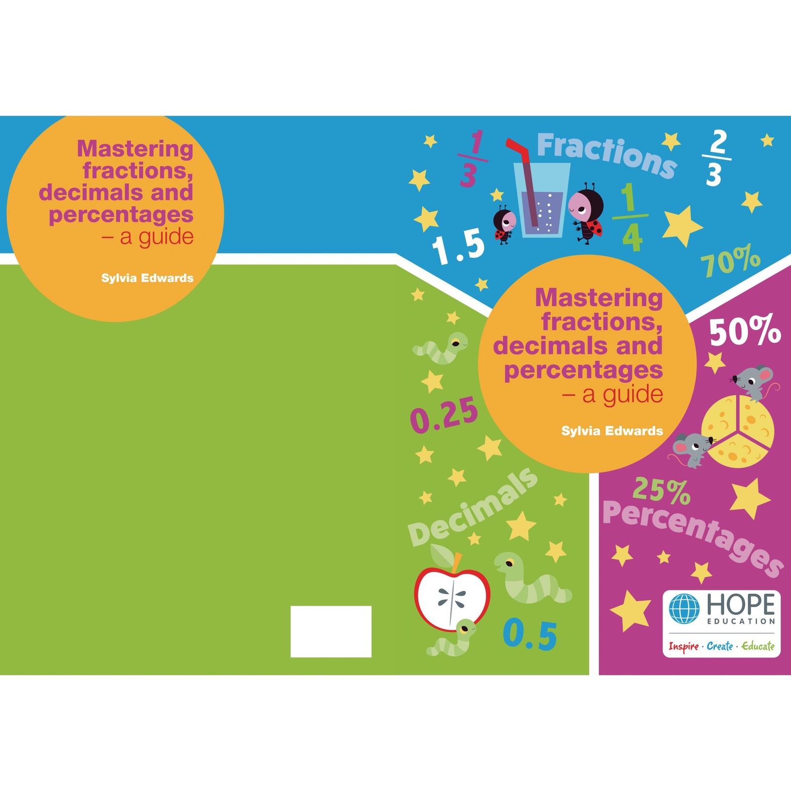 Mastering Fractions Decimals Percentages - A Guide By Sylvia Edwards