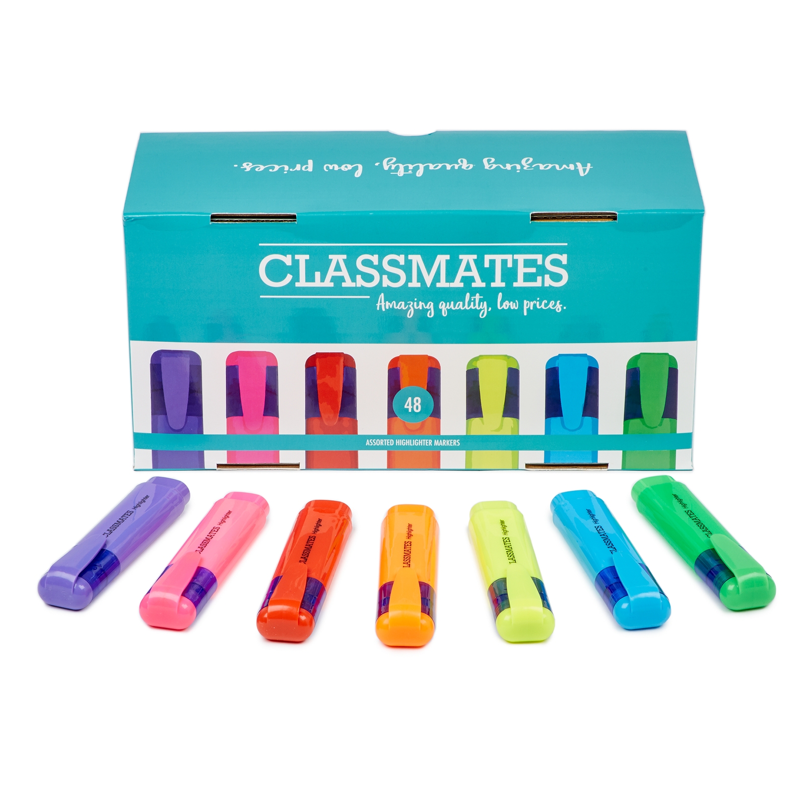 Classmates Highlighter Assorted - Pack of 48 | Hope Education