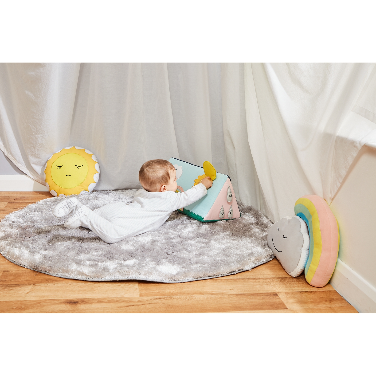 Rainbow Tummy Time Wedge from Hope Education