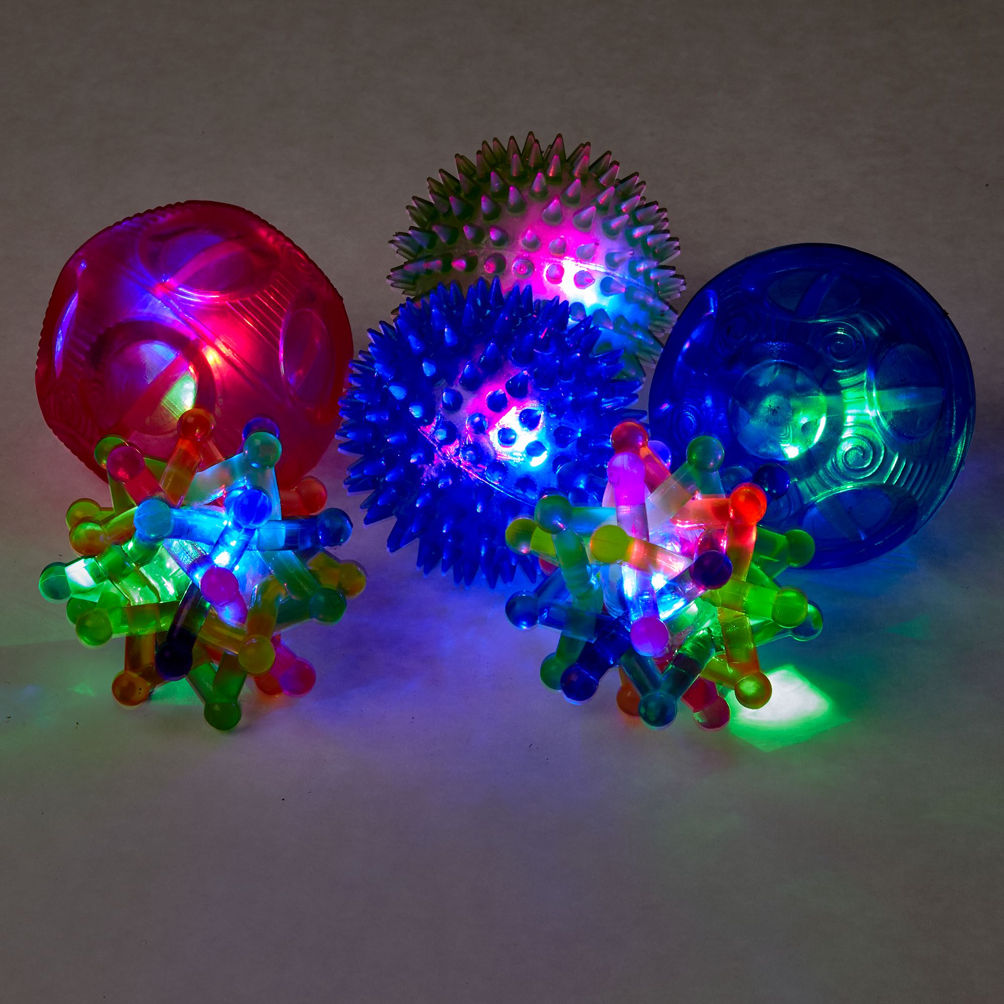 AVMT13790 - Light Up Ball Set - Pack of 6 | LDA Resources
