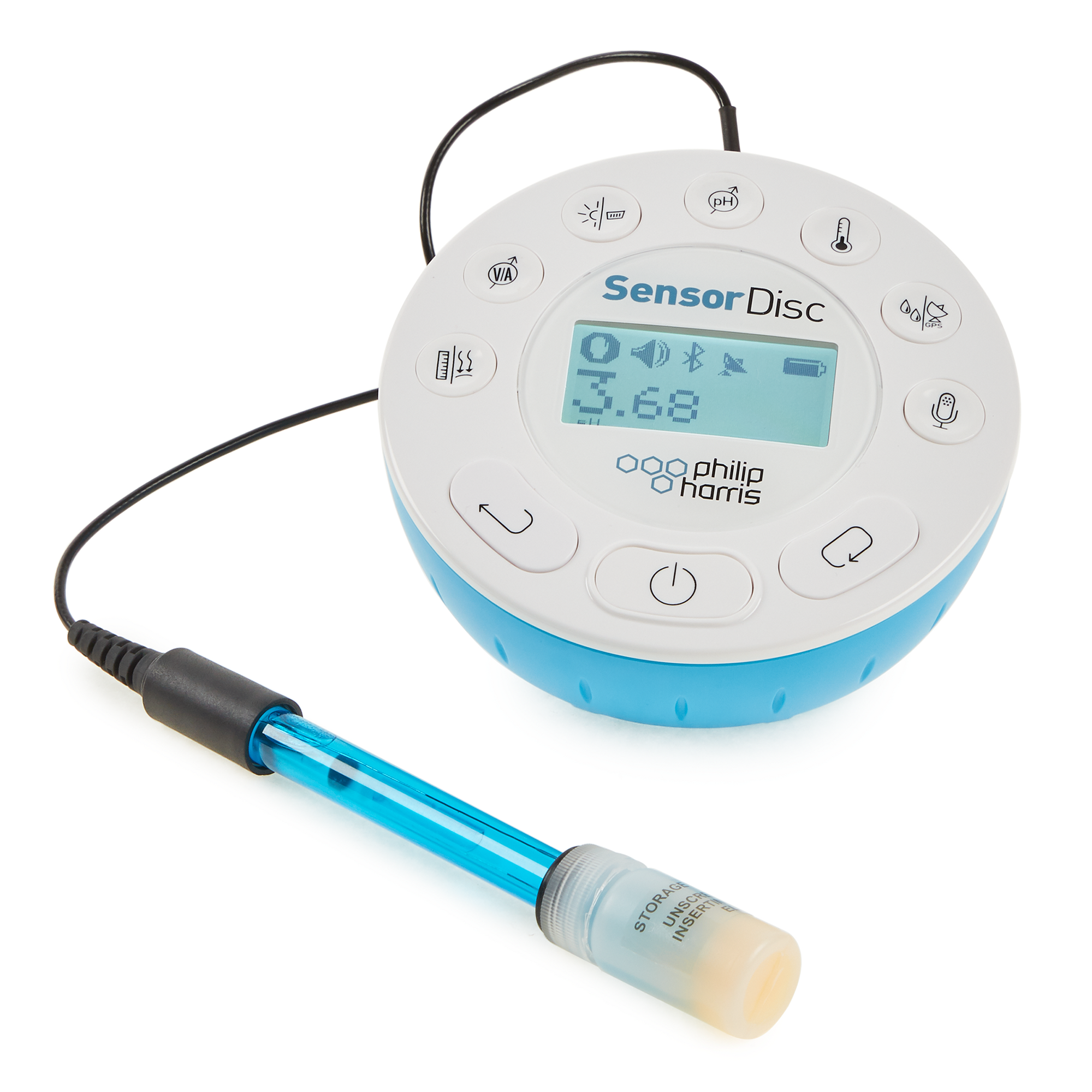 SensorDisc Data Logger and pH Electrode - B8R08121 | Philip Harris