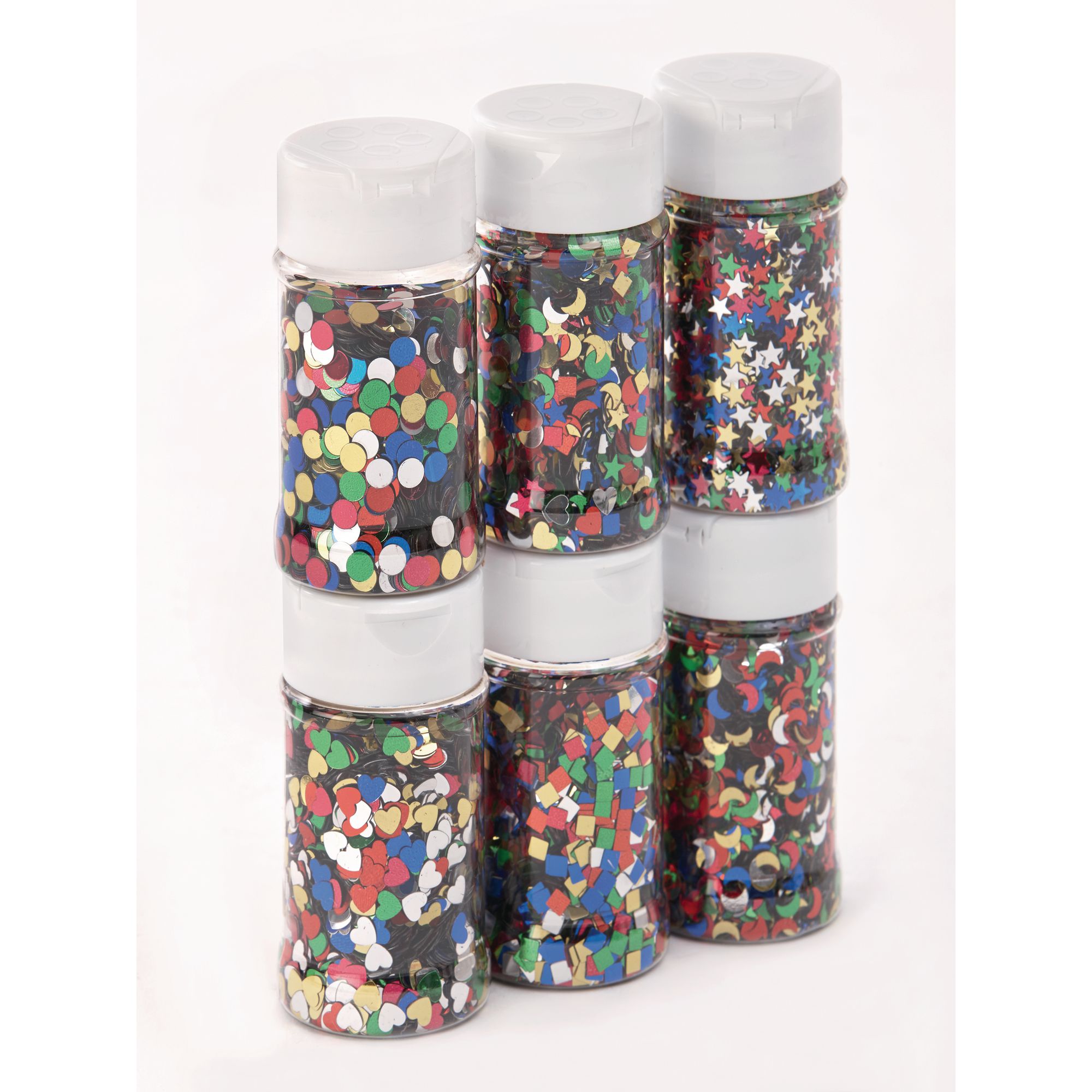 Collage Jars Pack of 6 - HE370844 | Hope Education