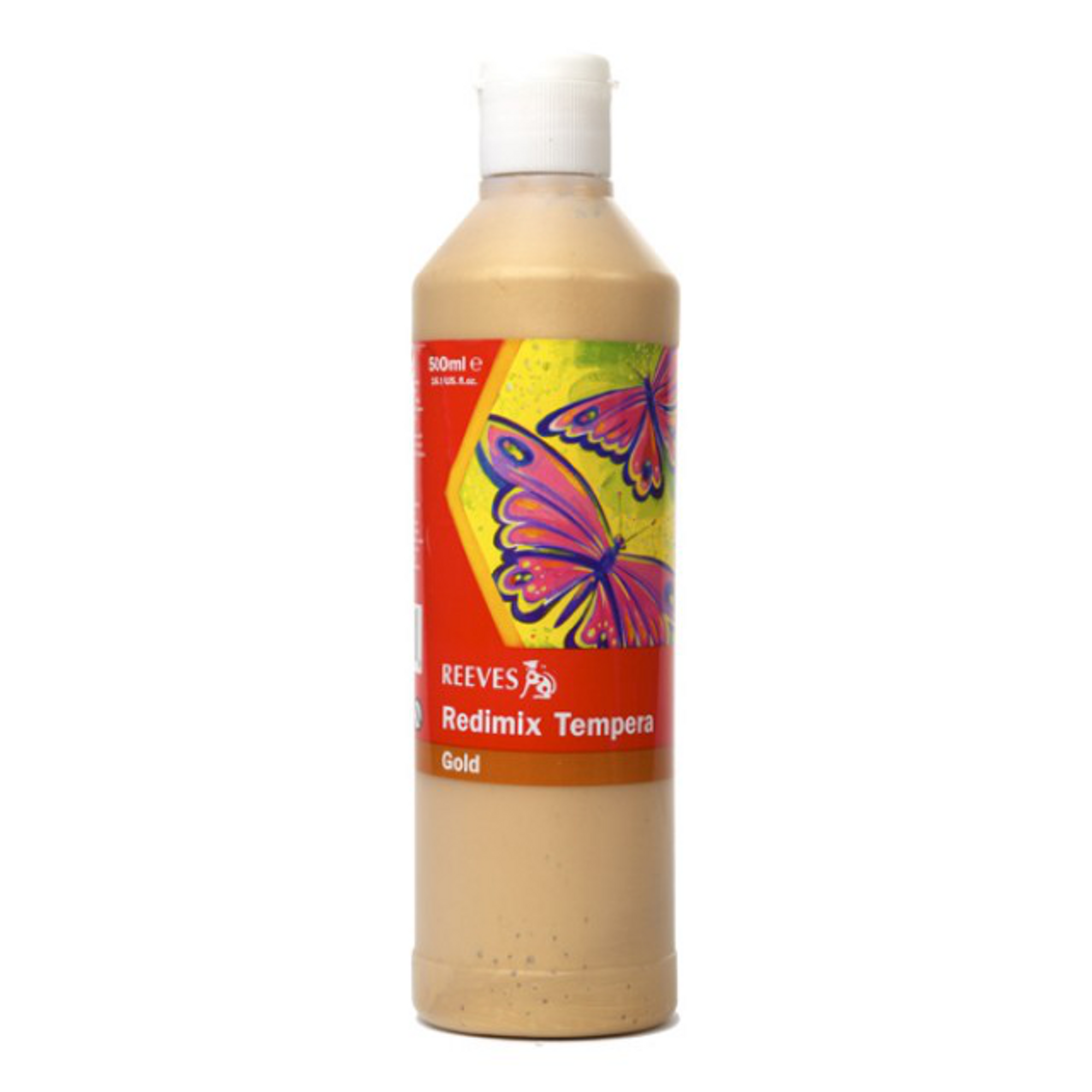 Reeves Redimix Ready Mixed Paint in Gold - 500ml Bottle - HE135622 ...